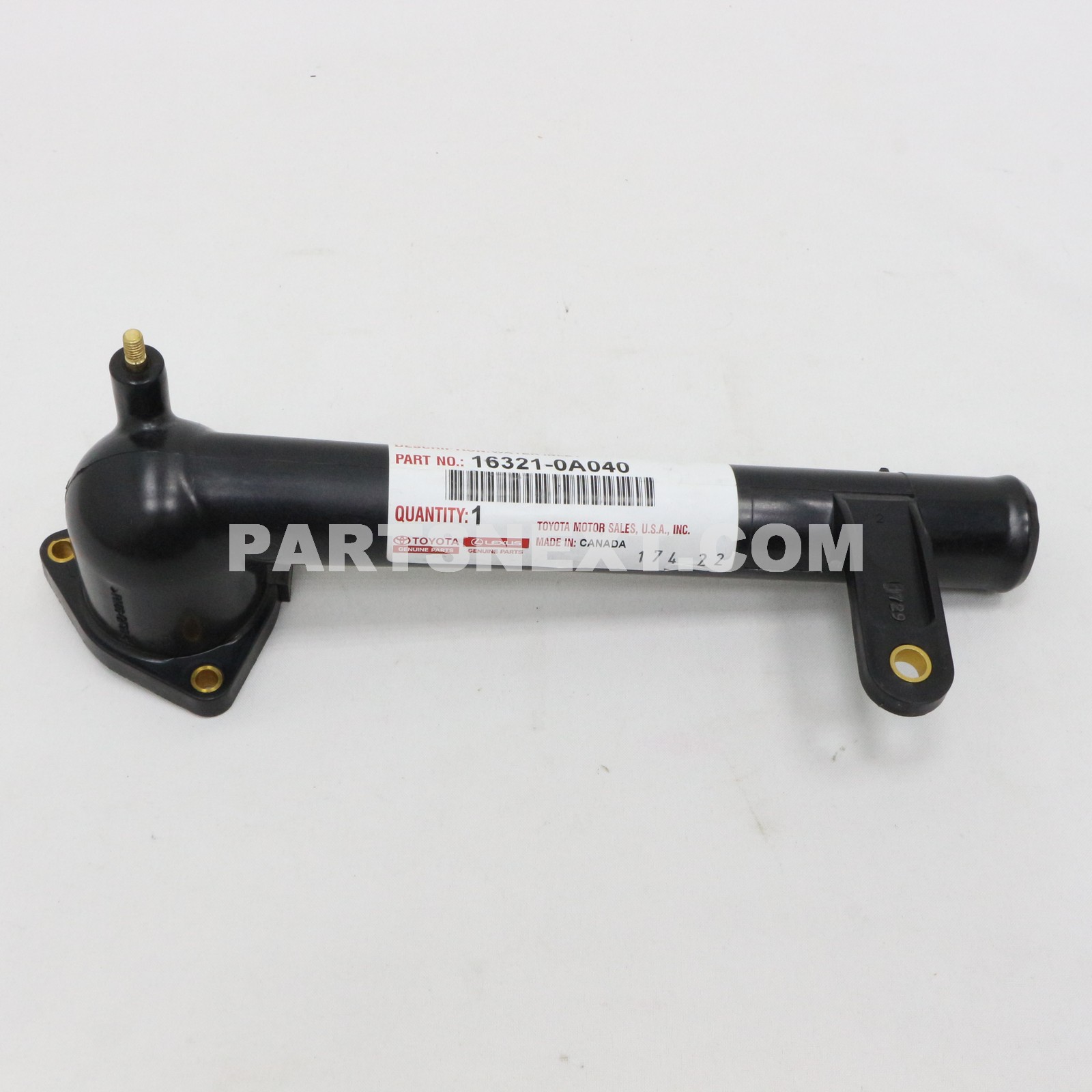 Toyota :: 16321-0A040 INLET, WATER