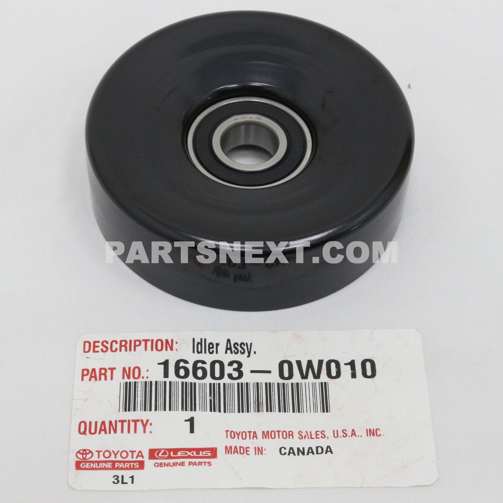 Toyota :: 16603-0W010 PULLEY SUB-ASSY, IDLER, NO.1