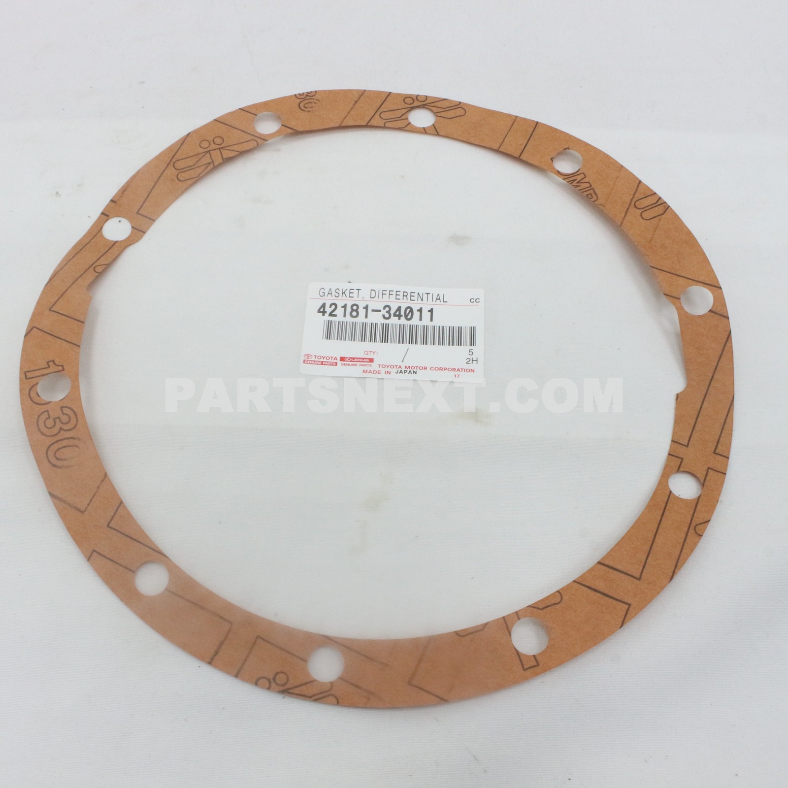 Toyota :: 42181-34011 GASKET, REAR DIFFERENTIAL CARRIER