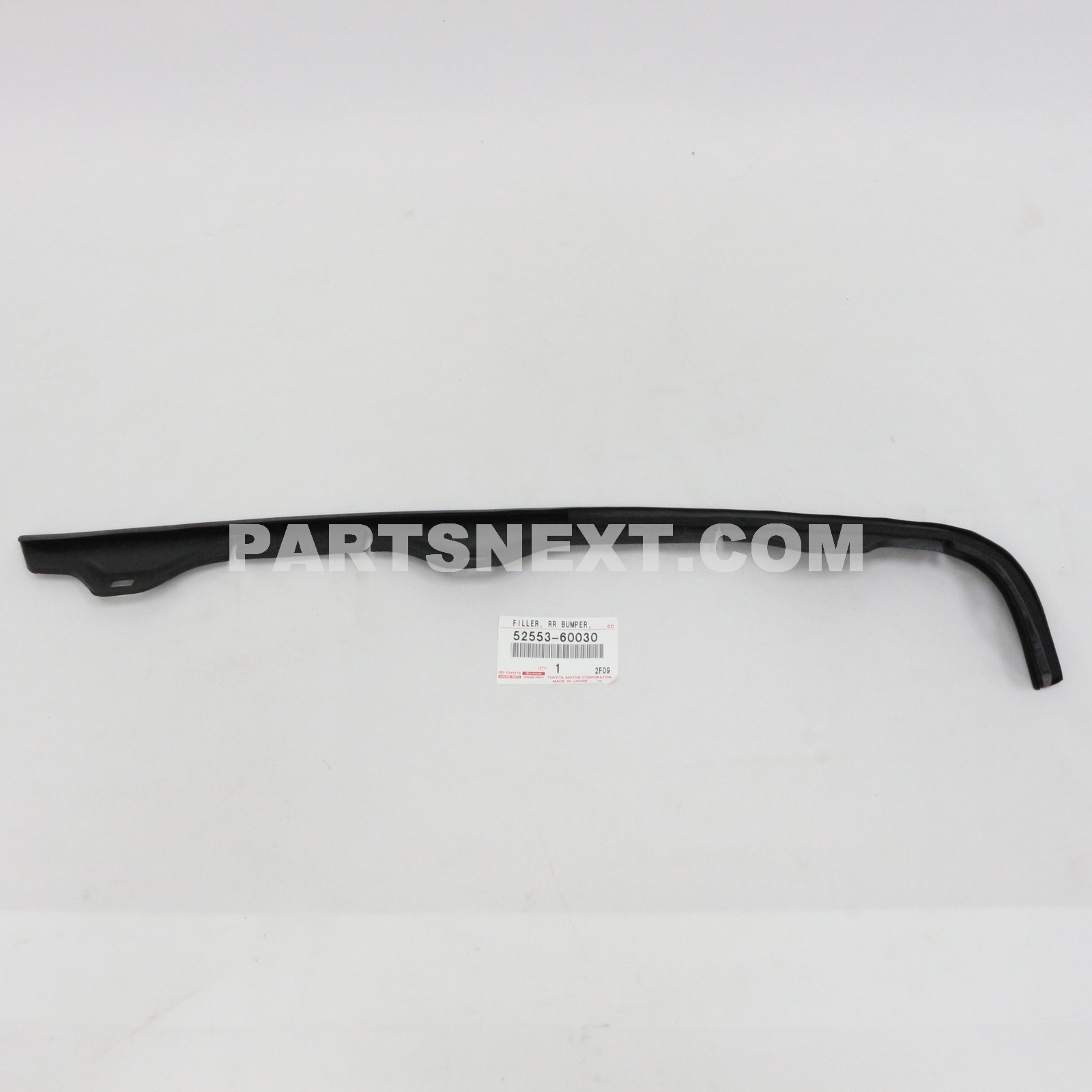 Toyota :: 52553-60030 FILLER, REAR BUMPER, LH