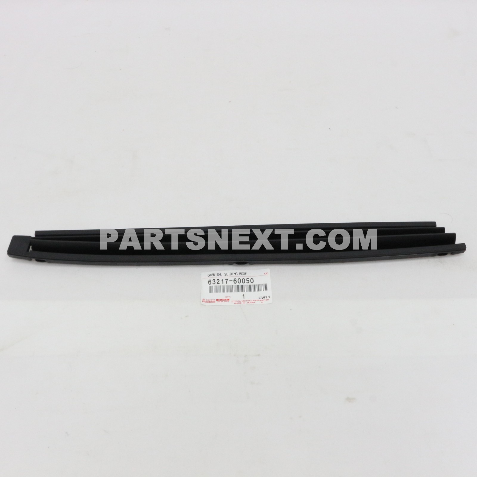 Toyota :: 63217-60050 GARNISH, SLIDING ROOF SIDE, RH