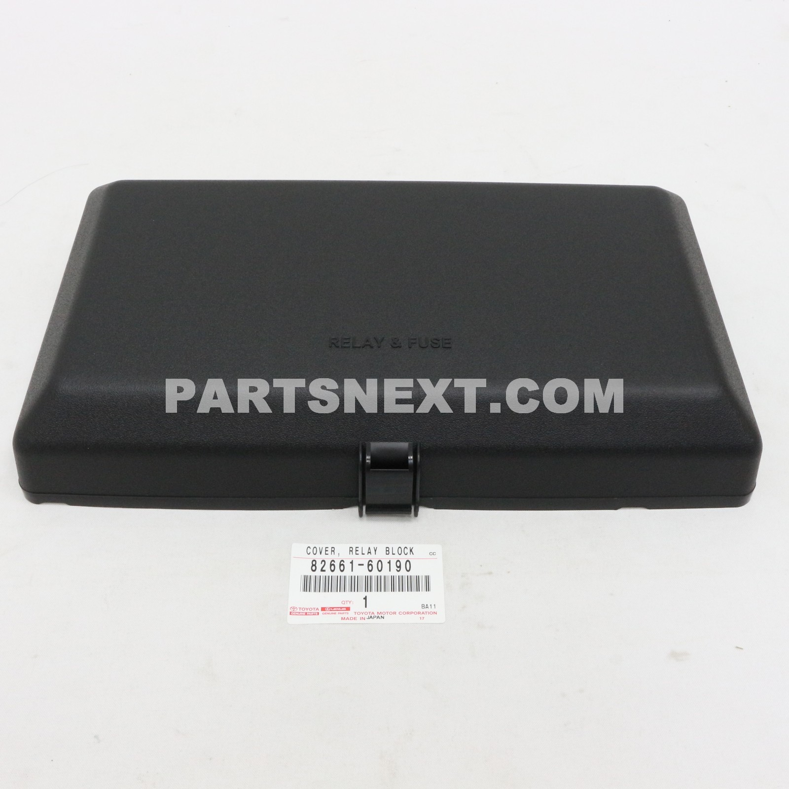 Toyota :: 82661-60190 COVER, RELAY BLOCK, NO.1