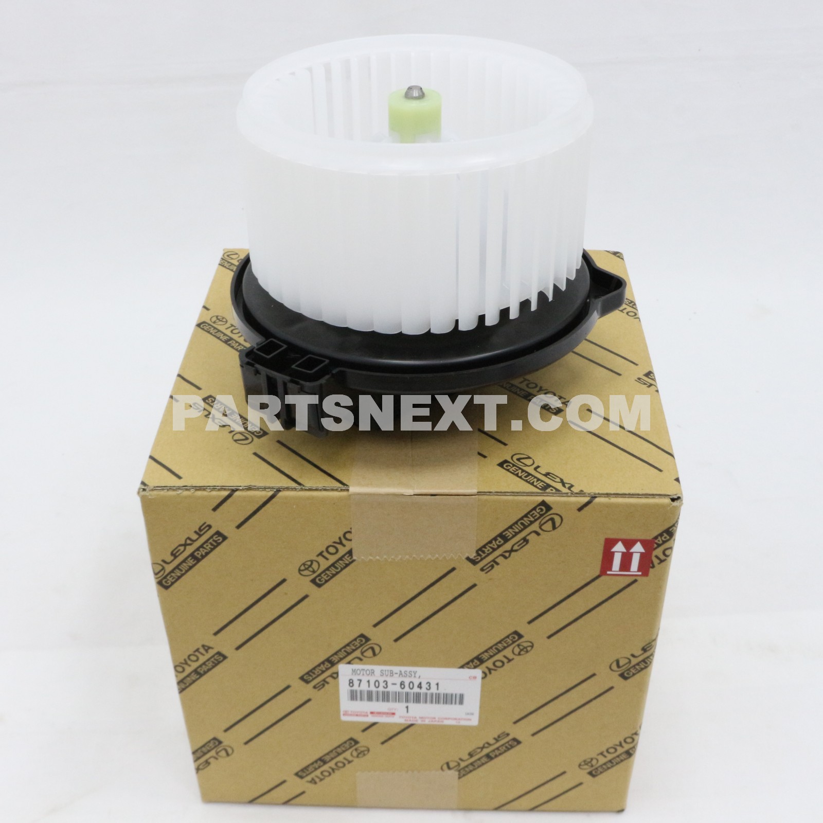 Toyota :: 87103-60431 CASE, HEATER BLOWER