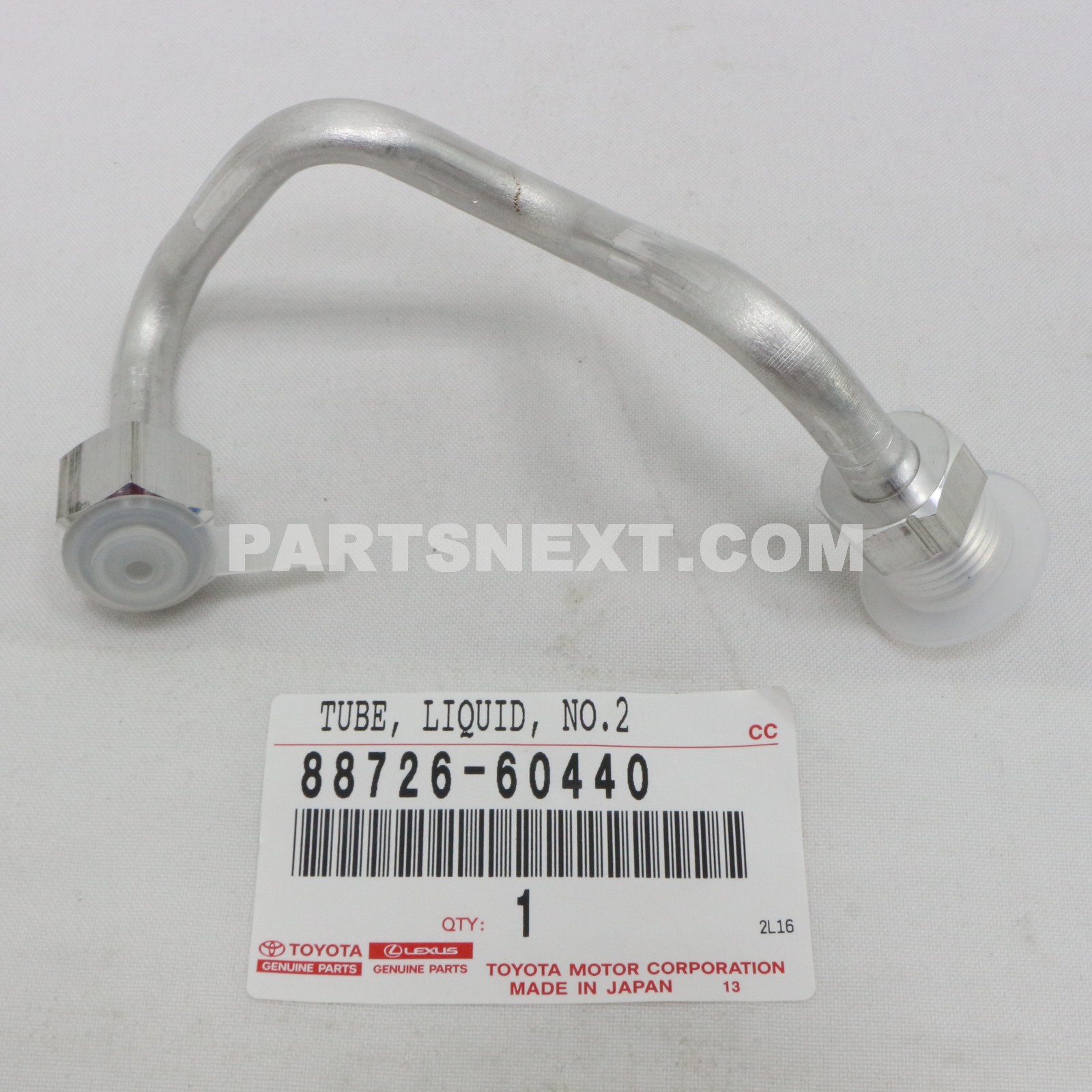 Toyota :: 88726-60440 PIPE, COOLER REFRIGERANT LIQUID, B