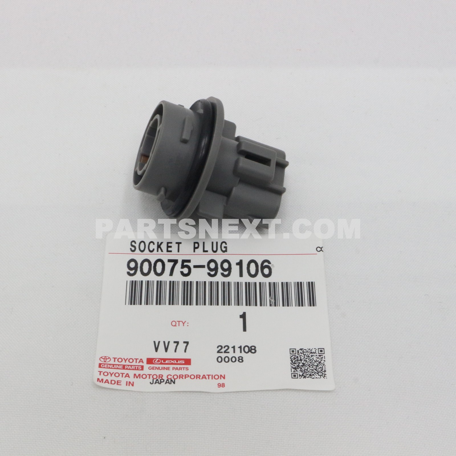 Toyota :: 90075-99106 PLUG ASSY, FRONT TURN SIGNAL LAMP