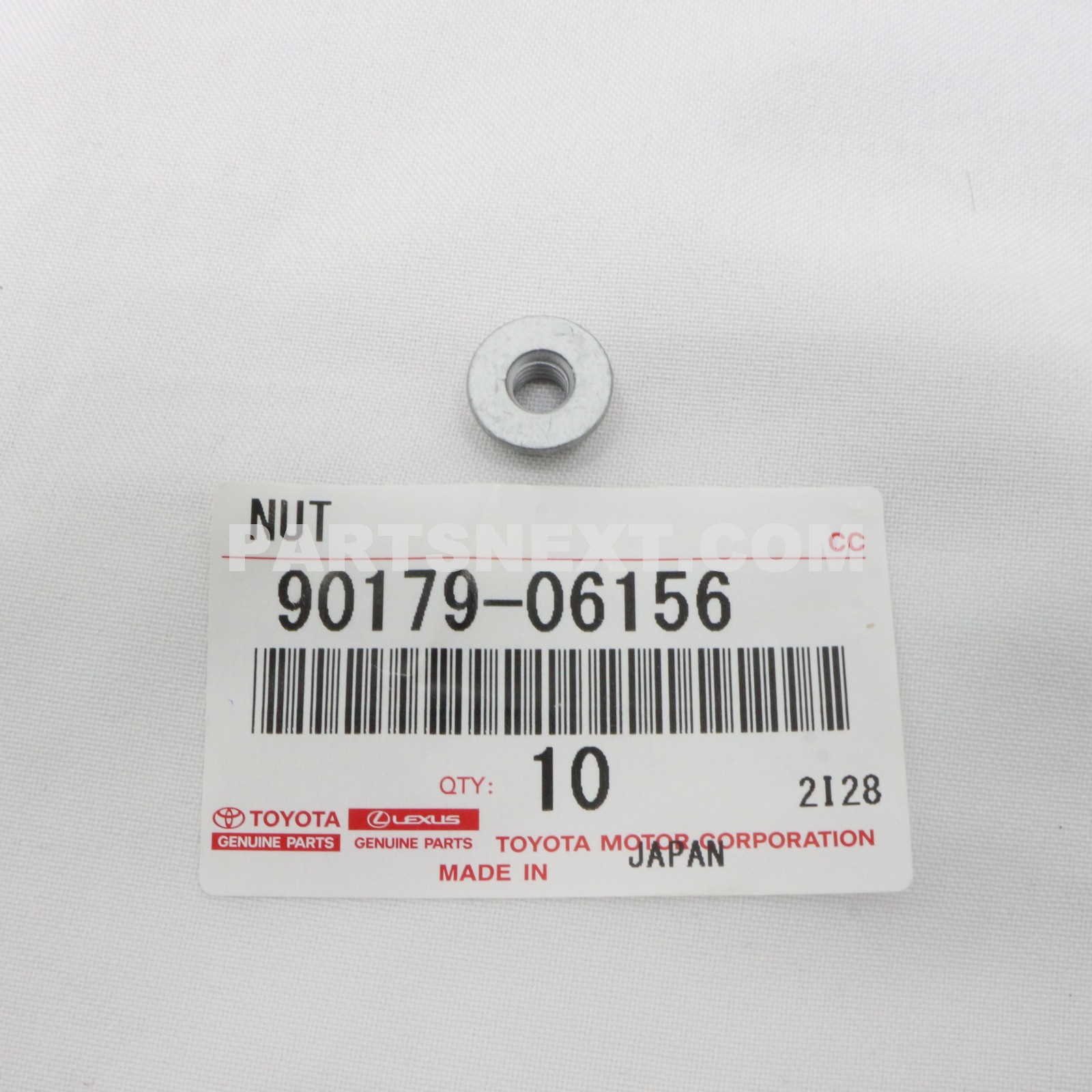 Toyota :: 90179-06156 NUT