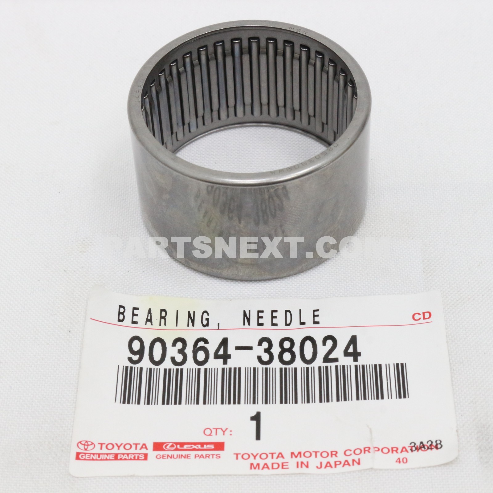 Toyota :: 90364-38024 BEARING, NEEDLE ROLLER(FOR FRONT DIFFERENTIAL ...