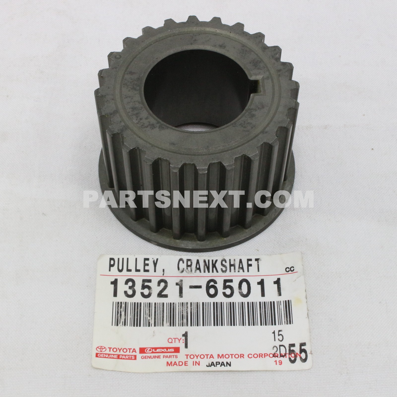 Toyota :: 13521-65011 PULLEY, CRANKSHAFT TIMING