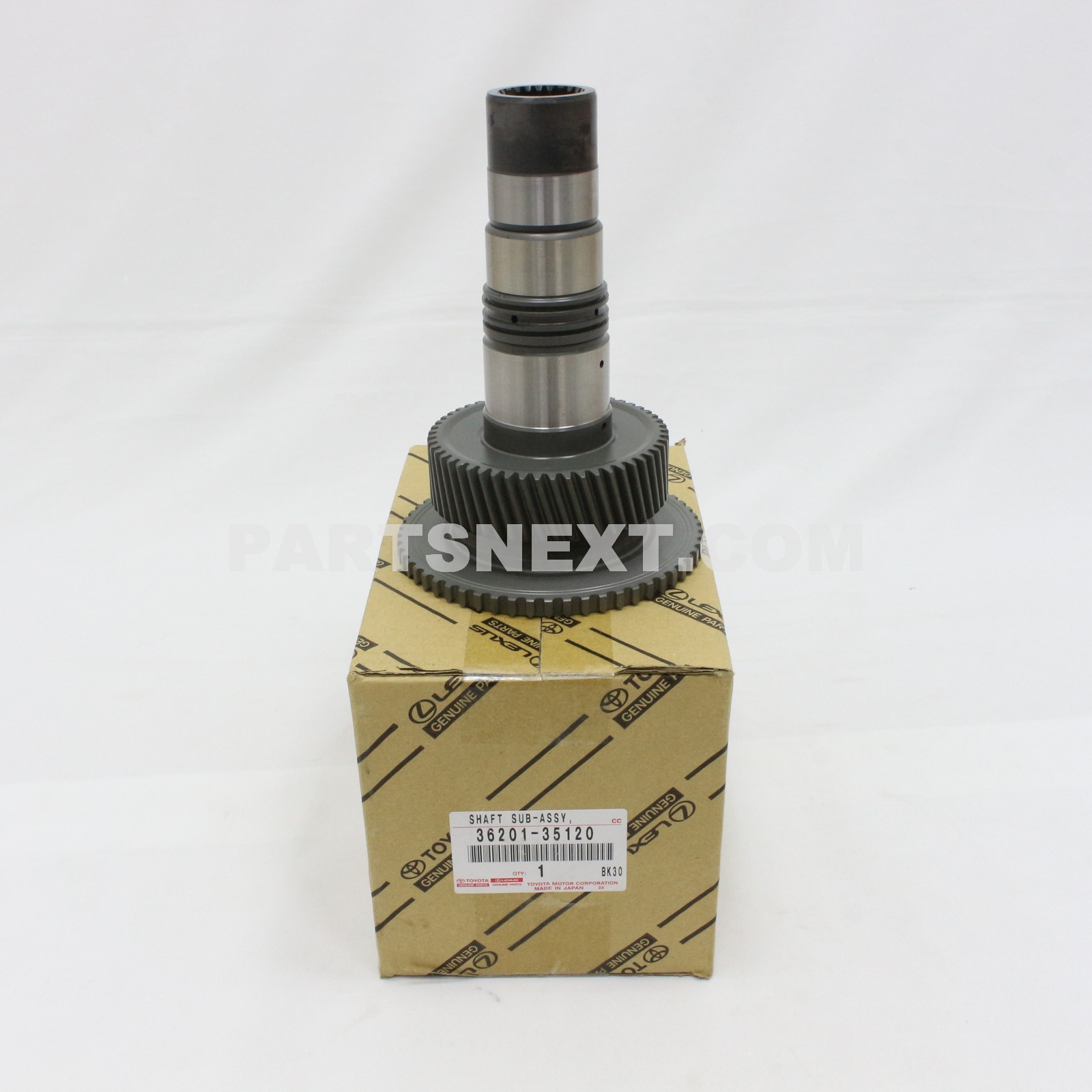 Toyota :: 36201-35120 SHAFT, TRANSFER INPUT