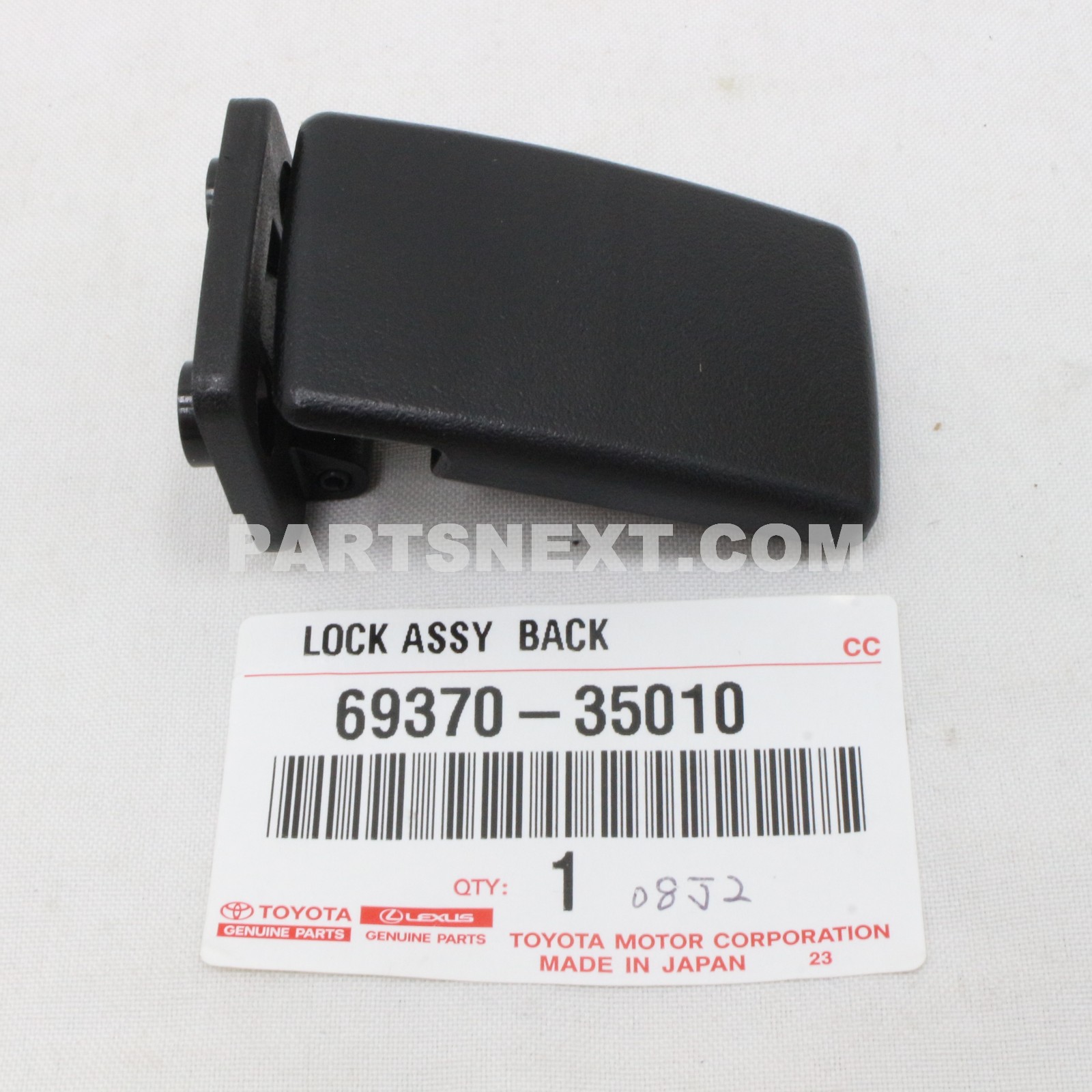 Toyota :: 69370-35010 LOCK ASSY, BACK WINDOW