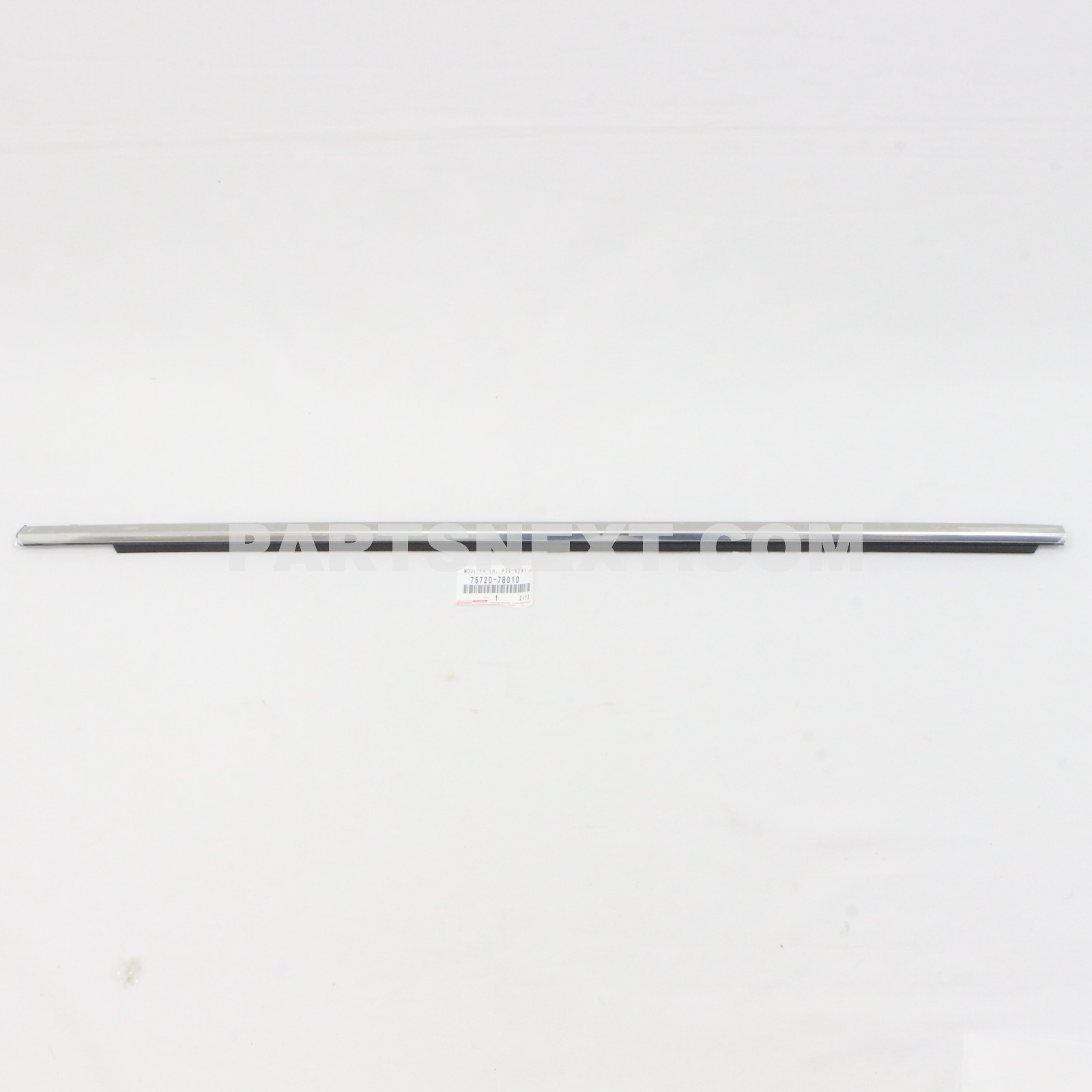 Toyota :: 75720-78010 MOULDING ASSY, FRONT DOOR BELT, LH