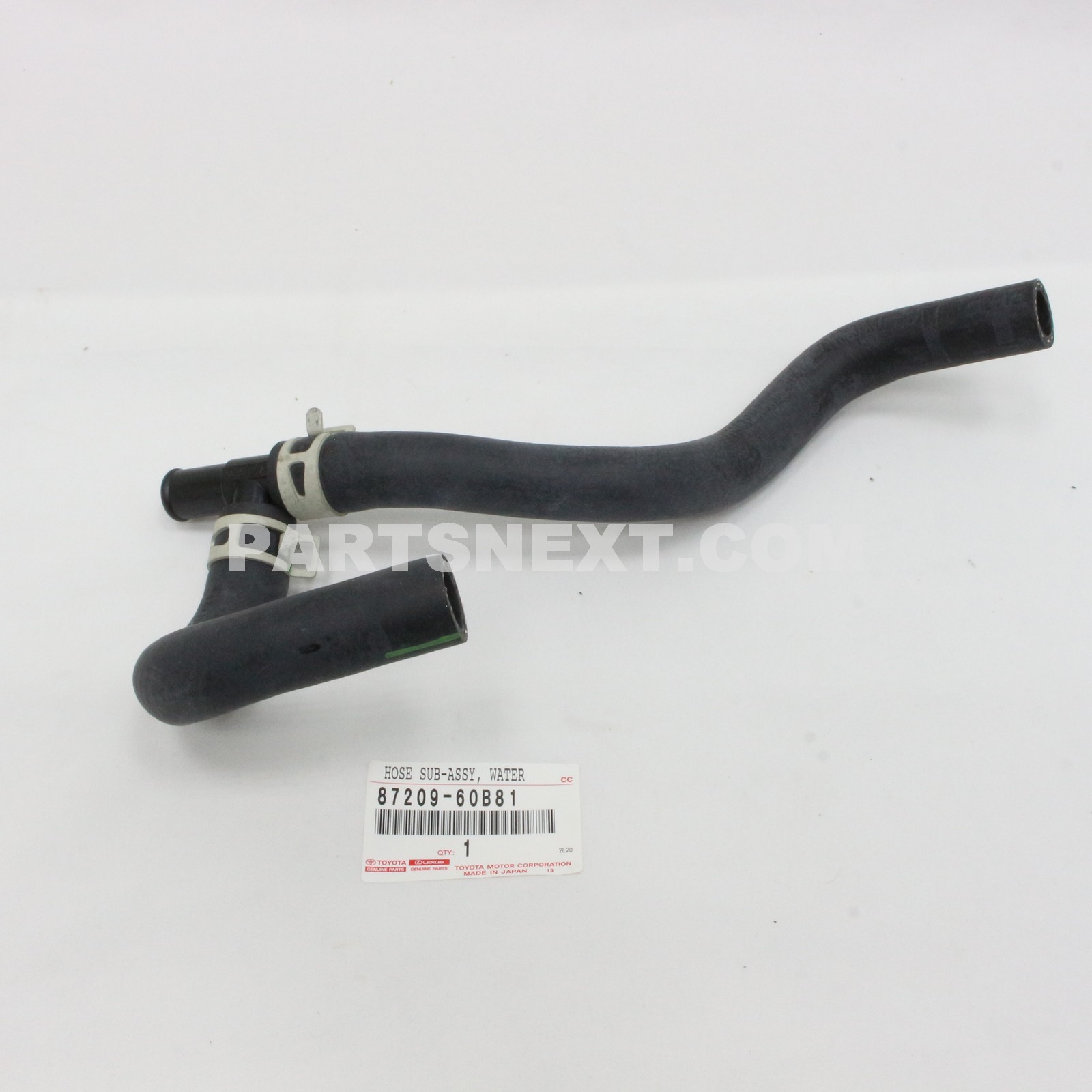 Toyota :: 87209-60B81 HOSE, HEATER WATER, INLET A