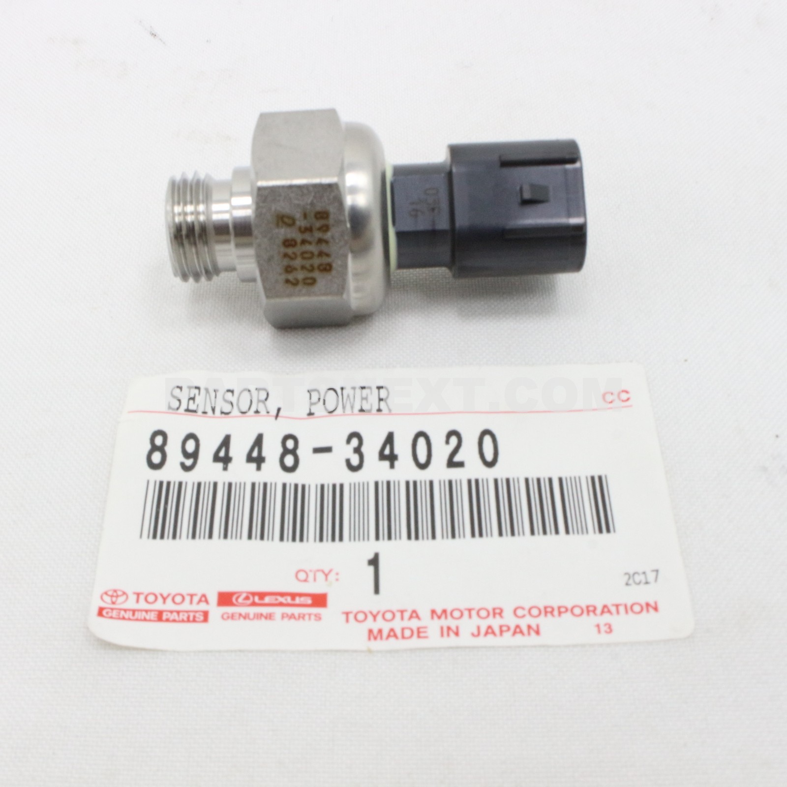 Toyota :: 89448-34020 SENSOR, POWER STEERING OIL PRESSURE