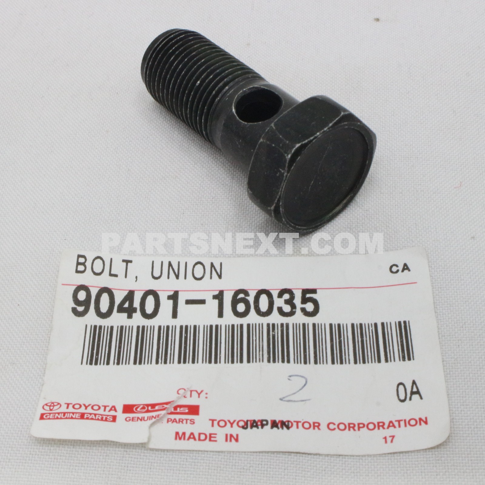 Toyota :: 90401-16035 UNION(FOR OIL PIPE)