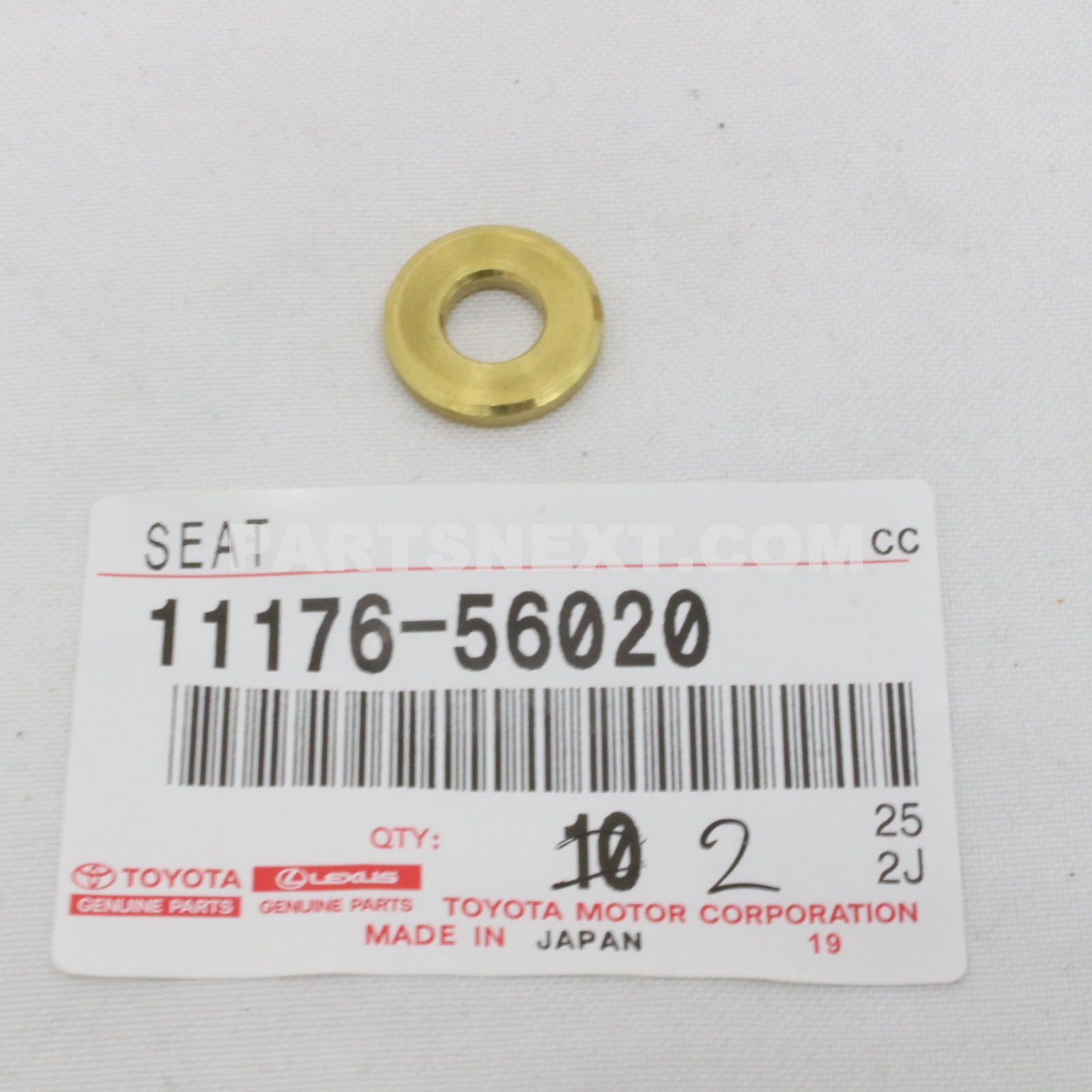 Toyota :: 11176-56020 SEAT, INJECTION NOZZLE