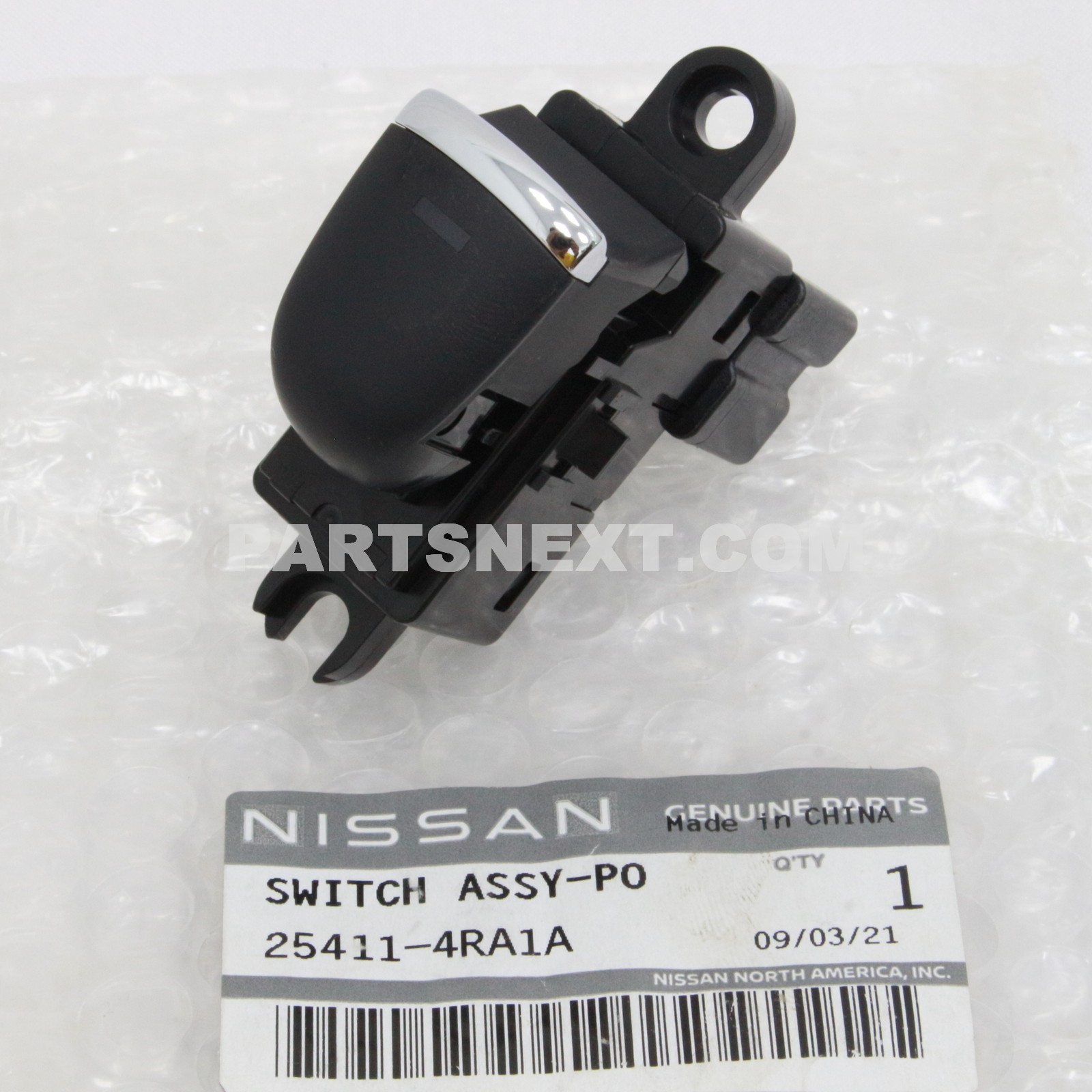 Nissan :: 25411-4RA1A SWITCH ASSY POWER WINDOW,ASSIST