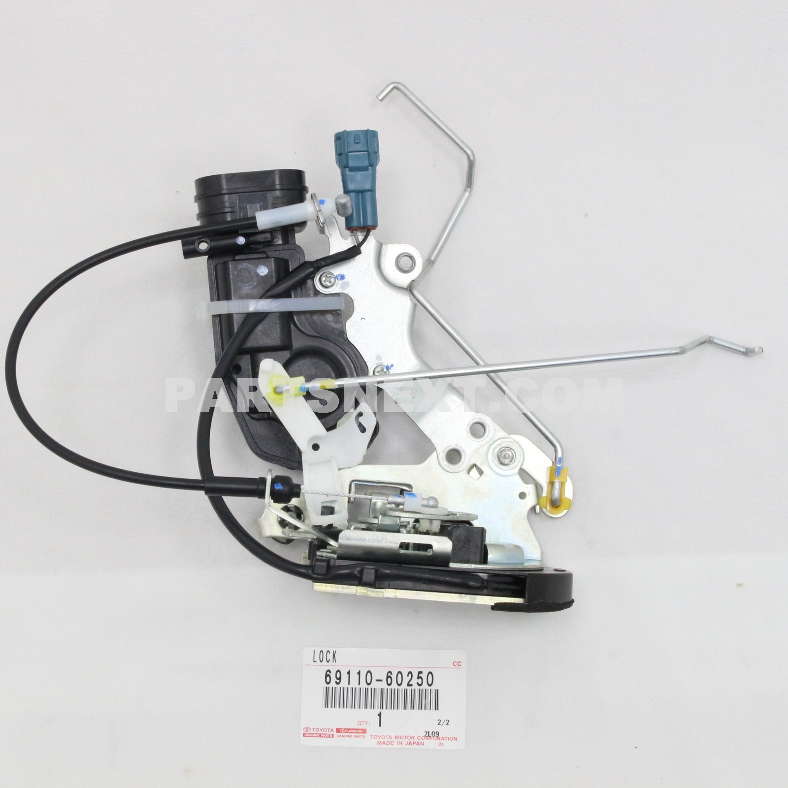 Toyota :: 69110-60250 LOCK ASSY, BACK DOOR W/MOTOR