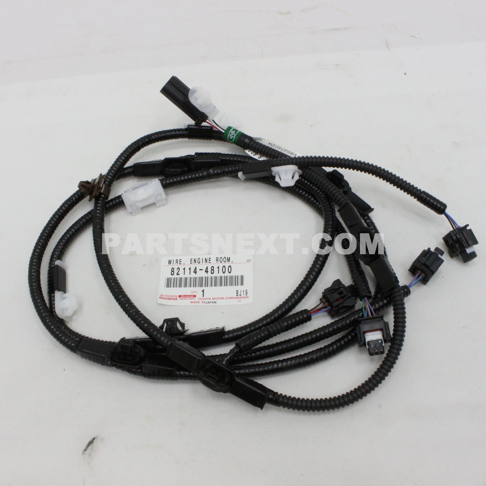 Toyota :: 82114-48100 WIRE, ENGINE ROOM
