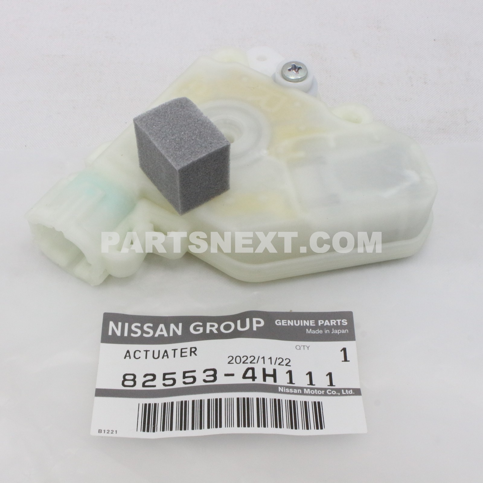 Nissan :: 82553-4H111 ACTUATOR-REAR DOOR LOCK LH