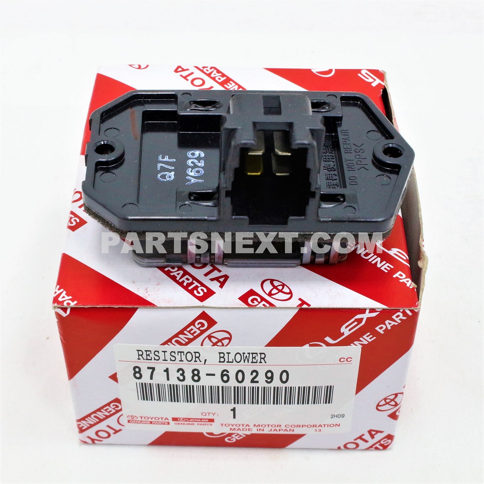 Toyota :: 87138-60290 RESISTOR, BLOWER