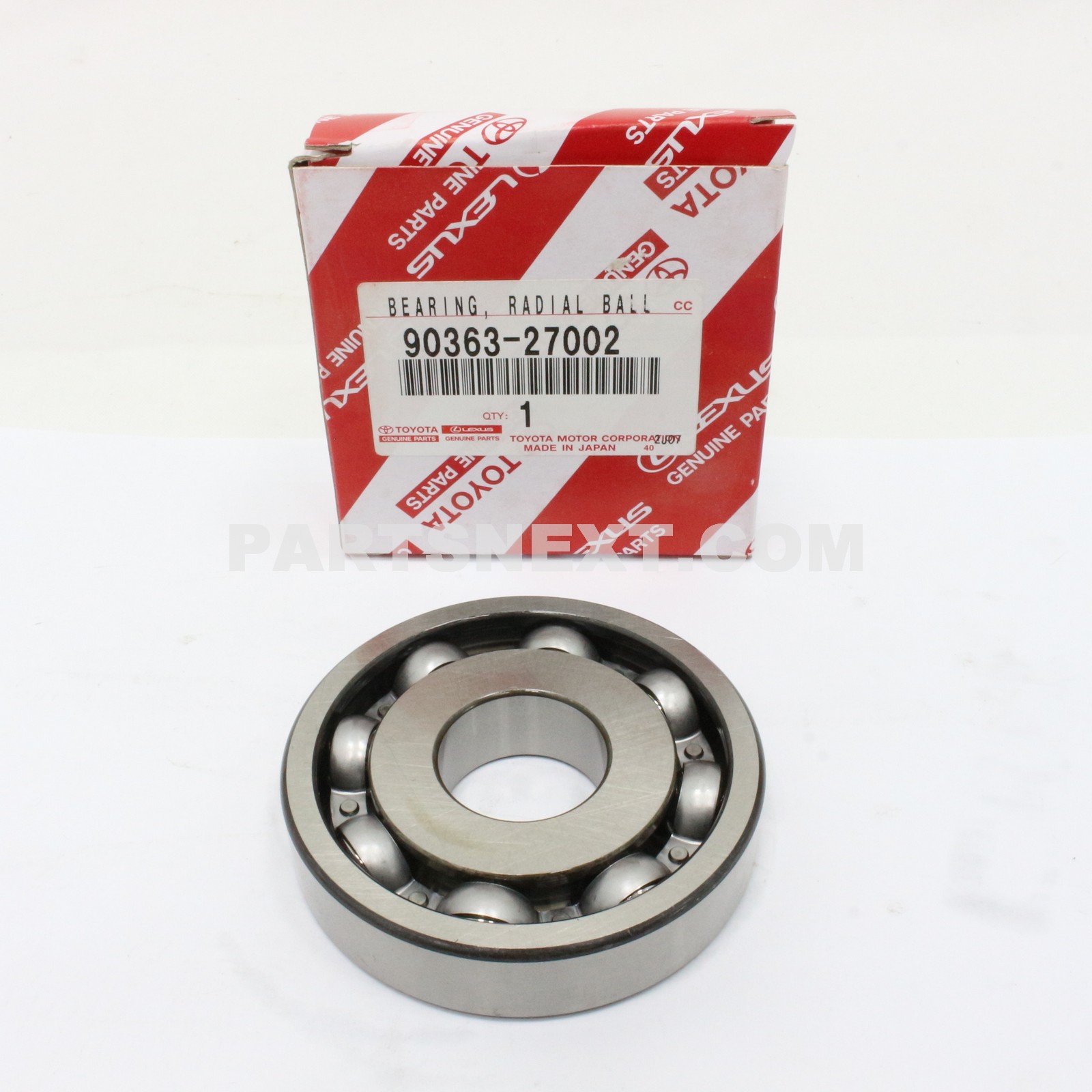 Toyota :: 90363-27002 BEARING (FOR INPUT SHAFT FRONT)