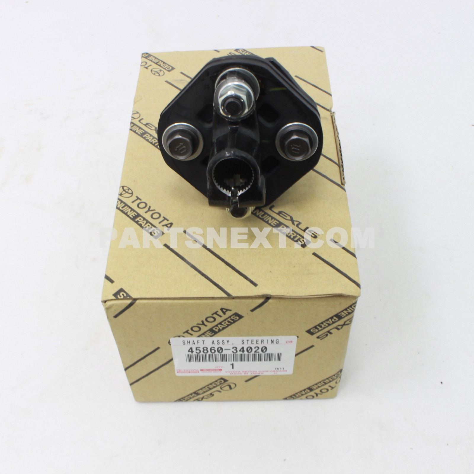 Toyota :: 45860-34020 SHAFT ASSY, STEERING INTERMEDIATE, NO.2