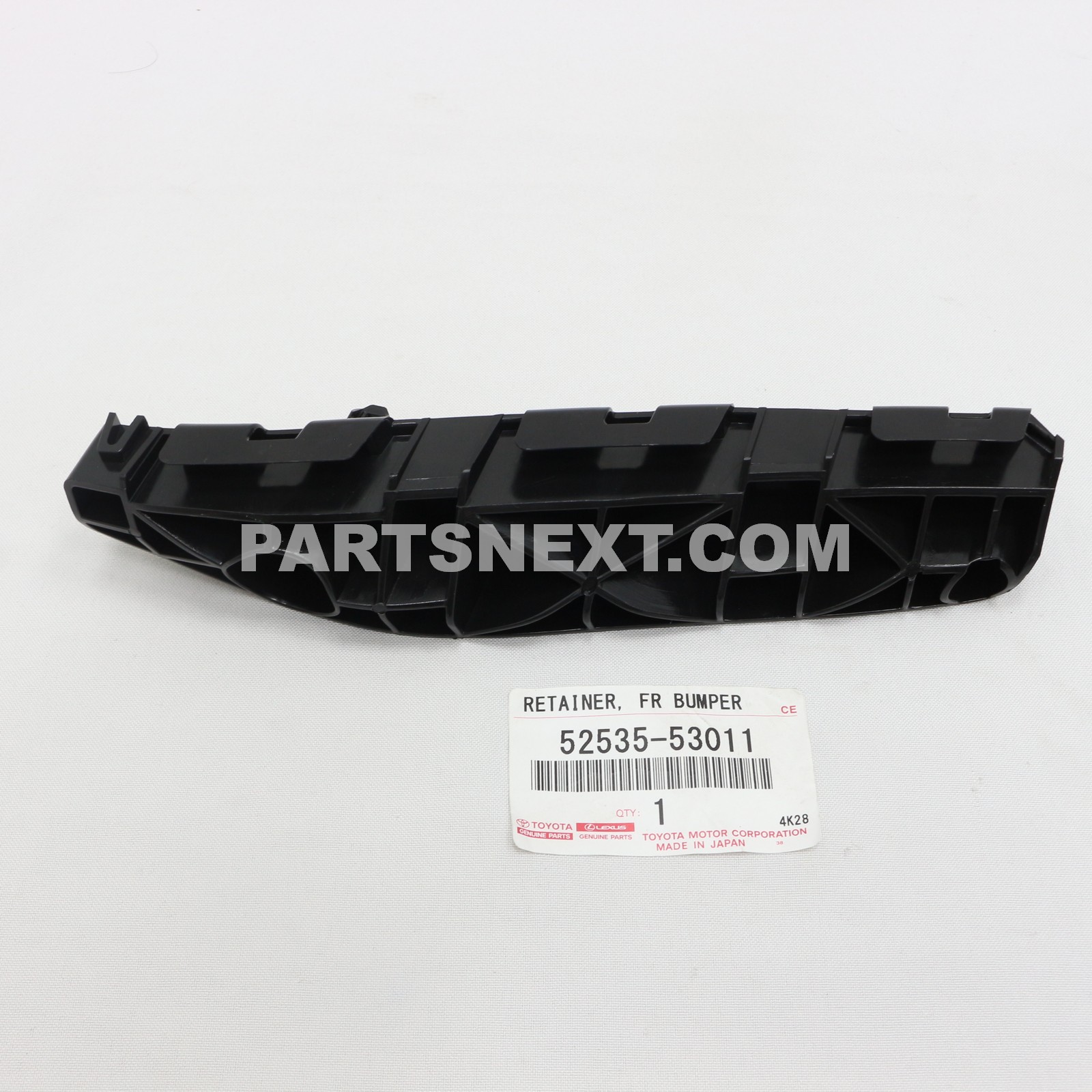 Toyota :: 52535-53011 RETAINER, FRONT BUMPER SIDE, RH