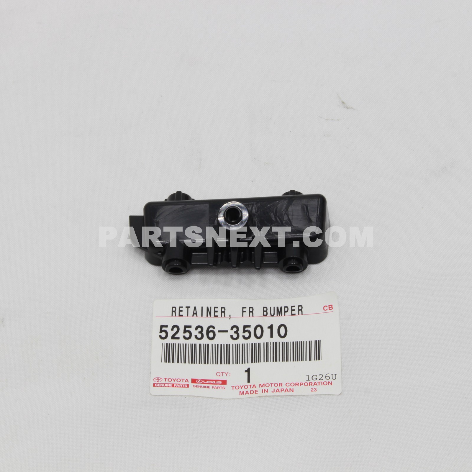 Toyota :: 52536-35010 RETAINER, FRONT BUMPER SIDE, LH