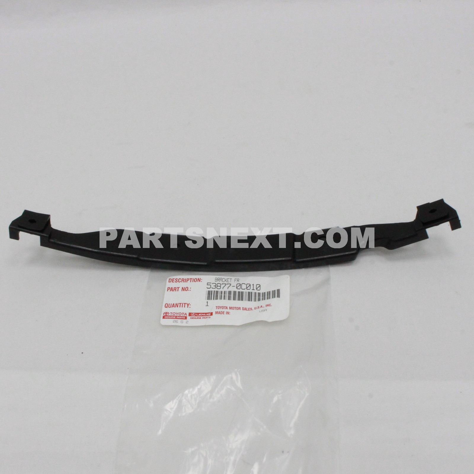 Toyota :: 53877-0C010 BRACKET, FRONT FENDER LINER, RH