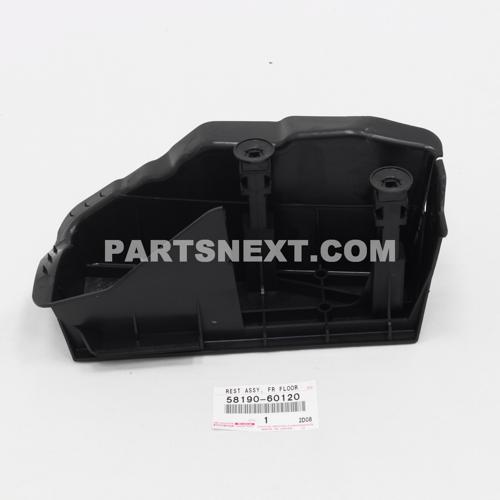 Toyota :: 58190-60120 FOOTREST, FRONT FLOOR