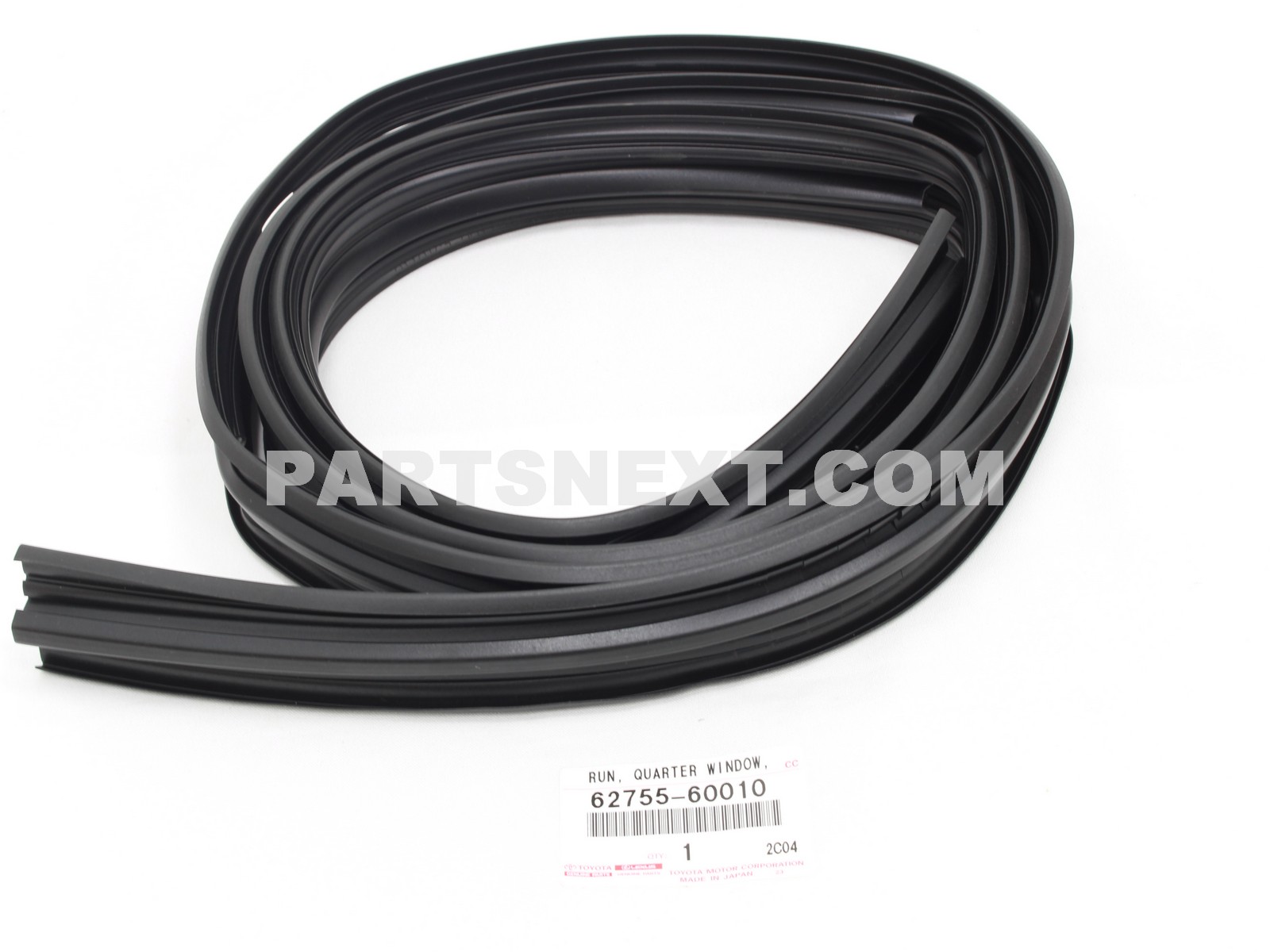 Toyota :: 62755-60010 RUN, QUARTER WINDOW, RH