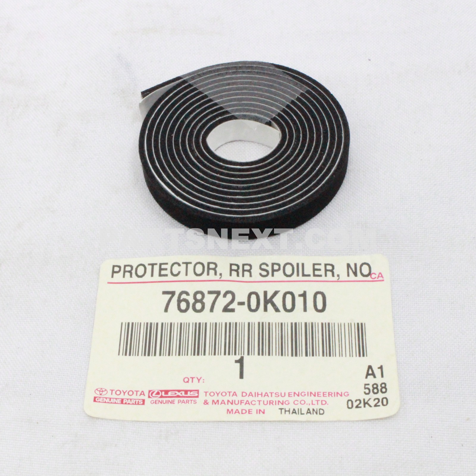 Toyota :: 76872-0K010 PROTECTOR, REAR SPOILER, NO.1