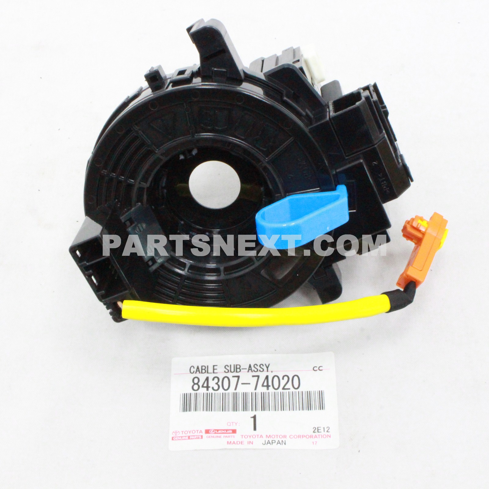 Toyota :: 84307-74020 CABLE SUB-ASSY, SPIRAL