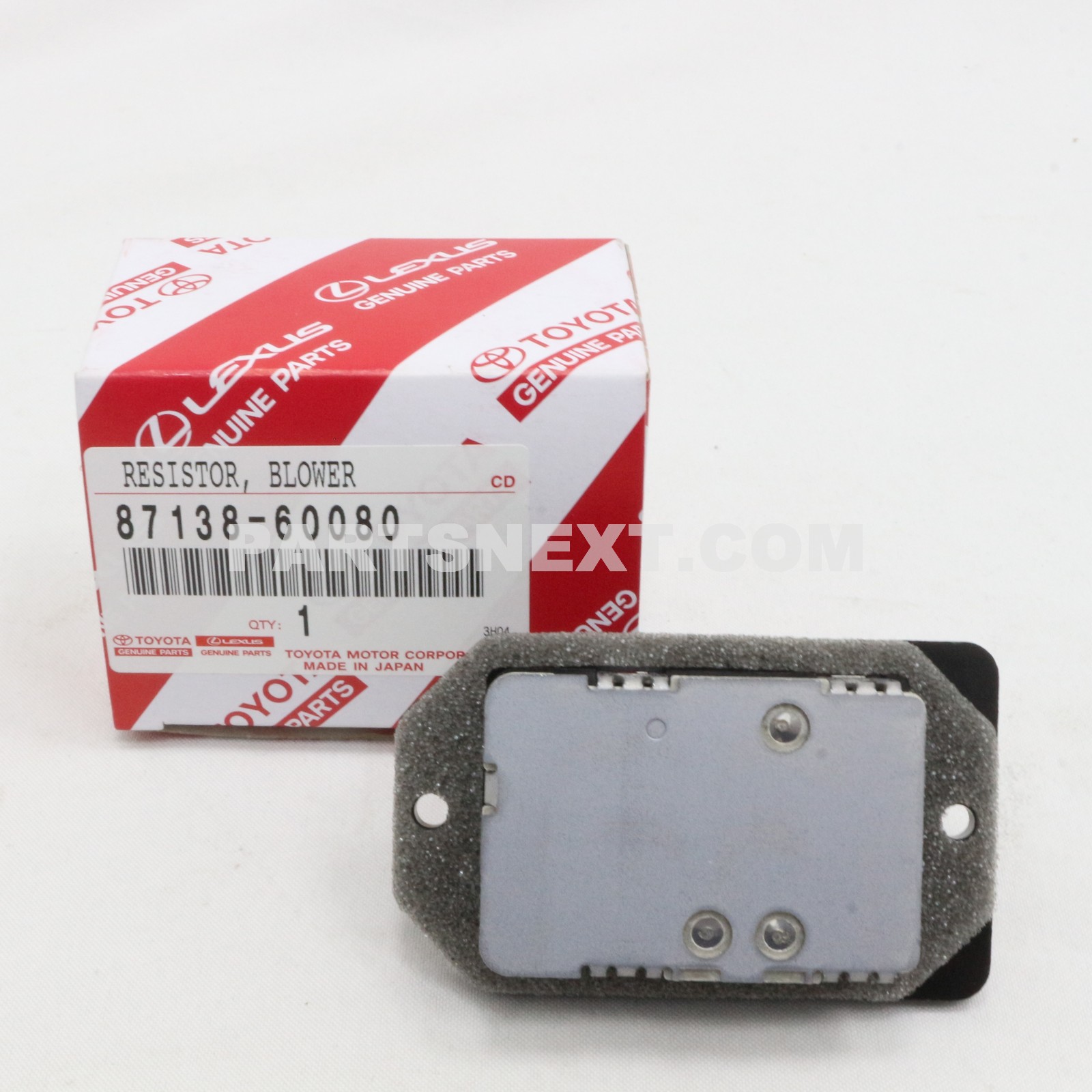 Toyota :: 87138-60080 RESISTOR, HEATER BLOWER