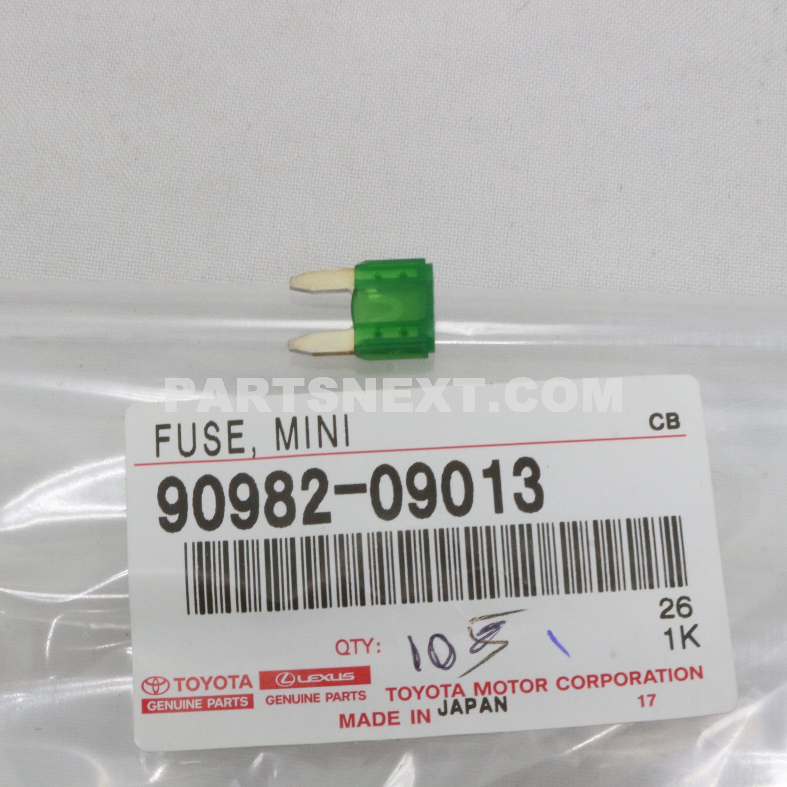 Toyota :: 90982-09013 ENGINE ROOM FUSE