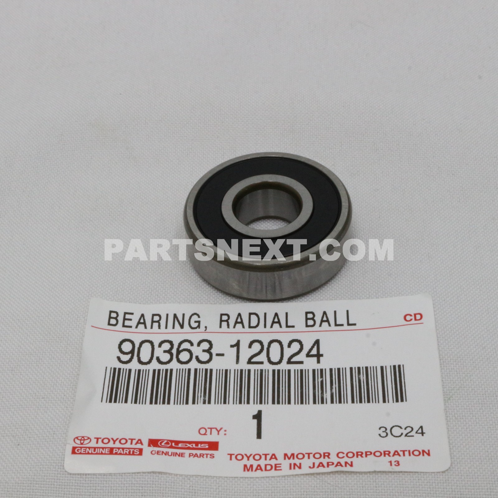 Toyota :: 90363-12024 BEARING RADIAL BALL