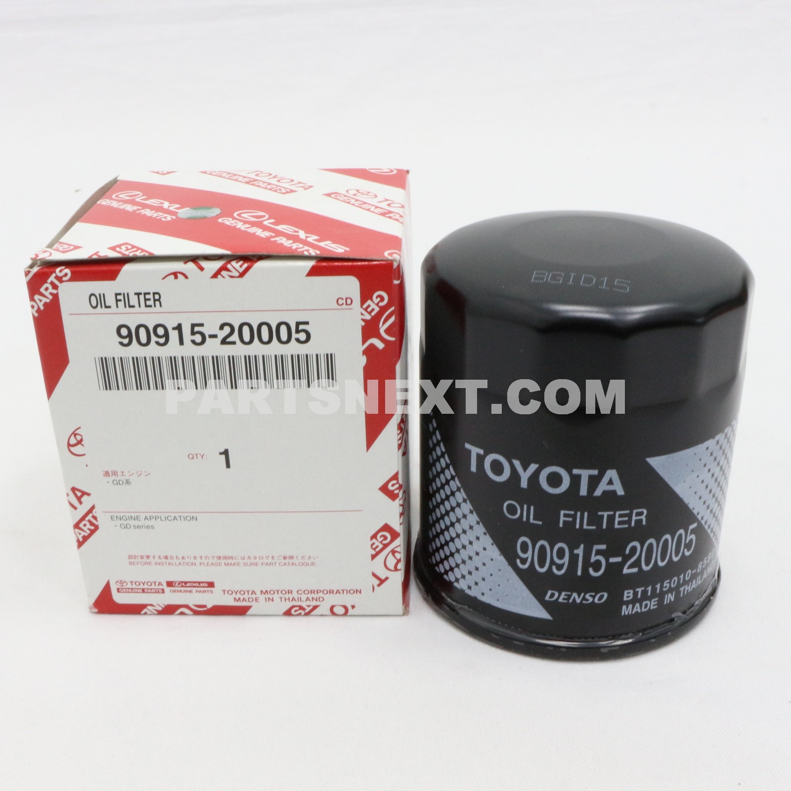 Toyota :: 90915-20005 FILTER OIL - N