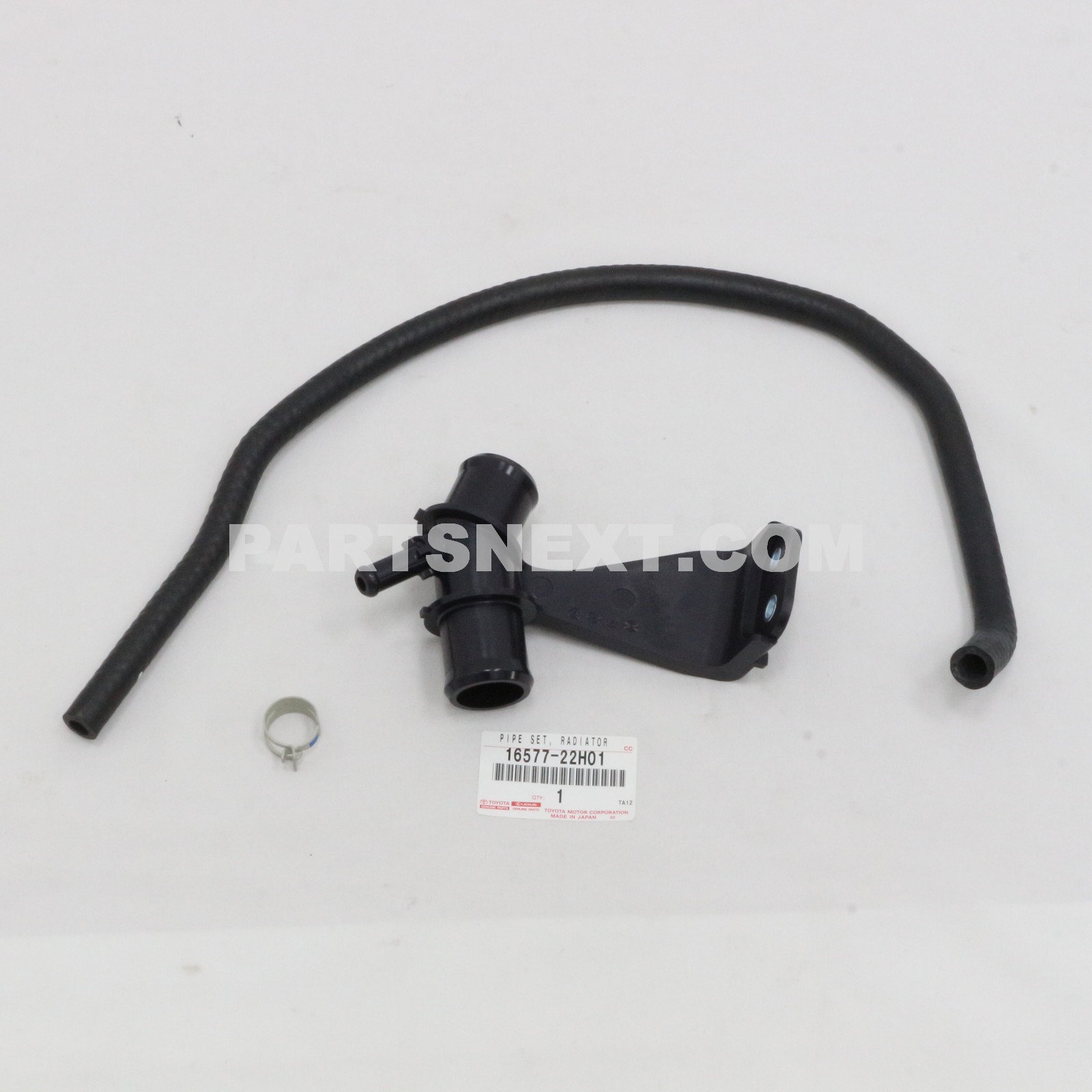 Toyota :: 16577-22H01 PIPE SET RADIATOR