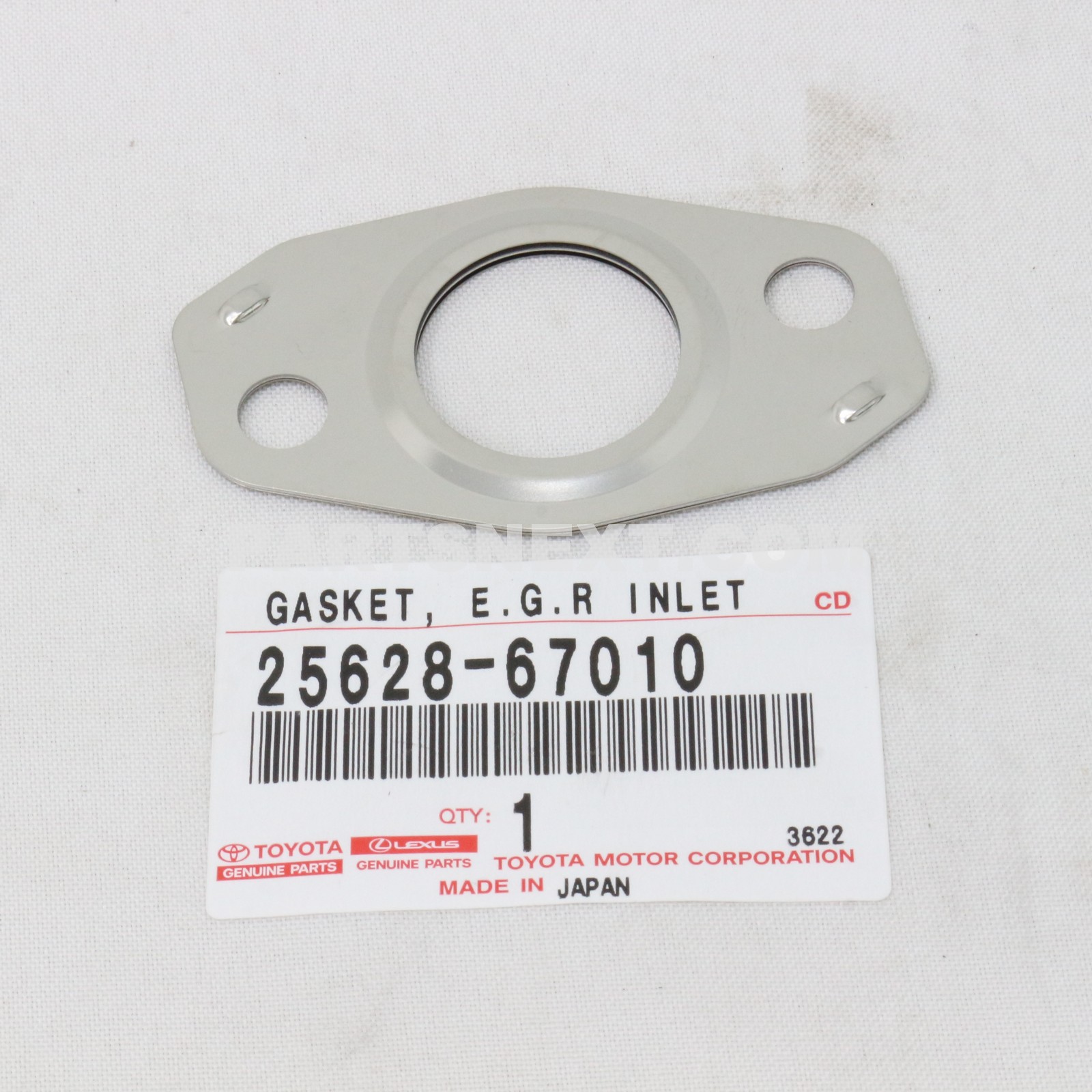Toyota :: 25628-67010 GASKET, EGR INLET