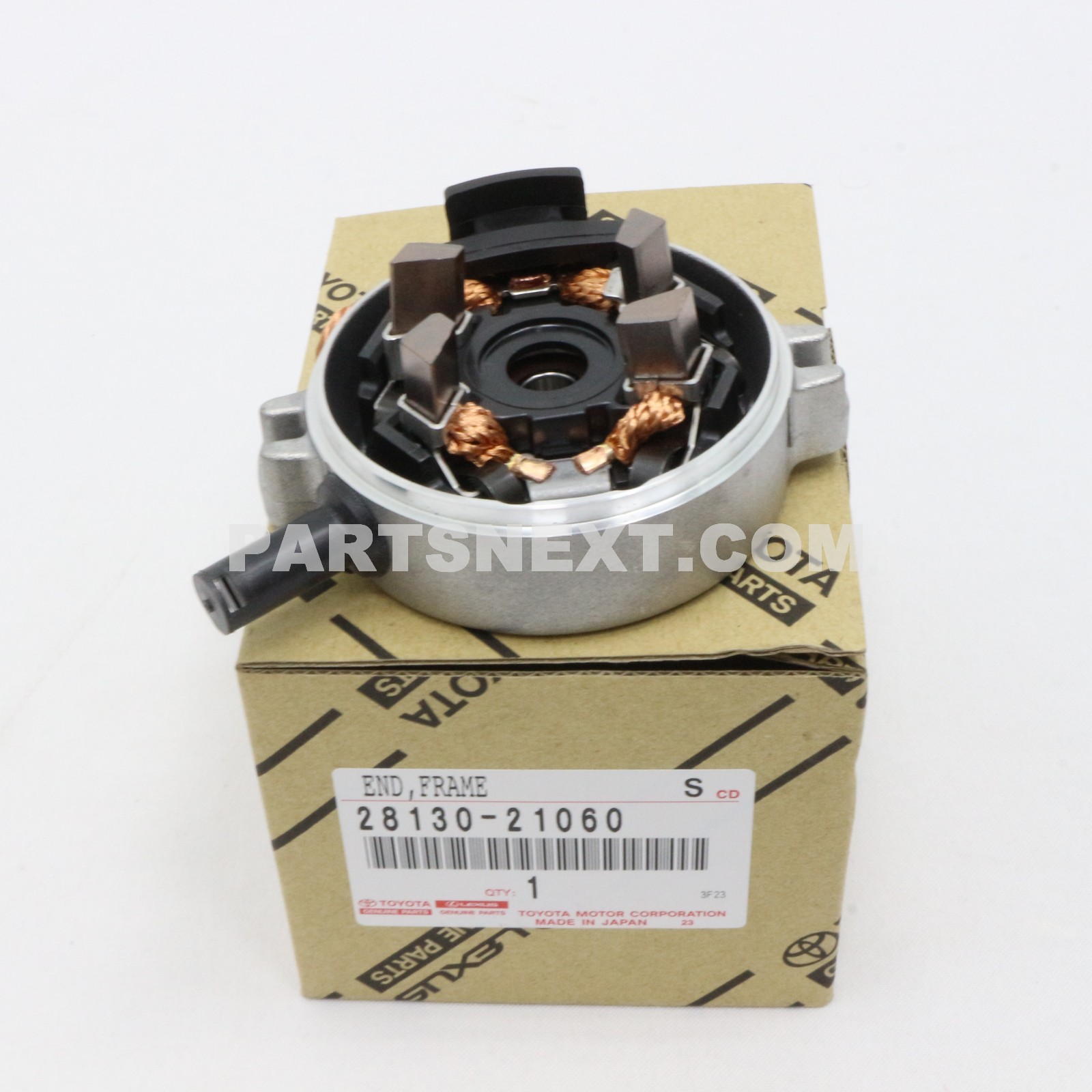 Toyota :: 28130-21060 FRAME ASSY, STARTER COMMUTATOR END