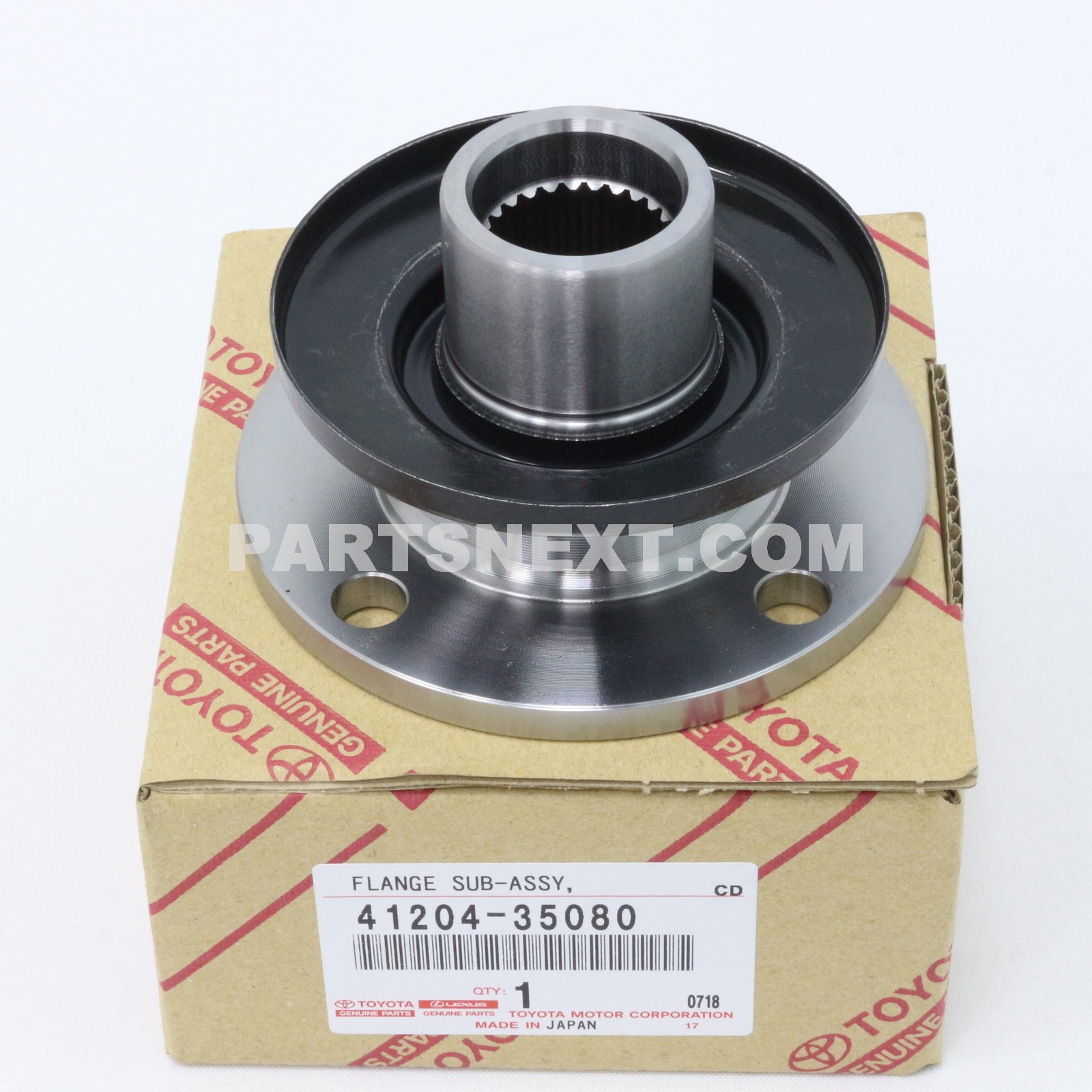 Toyota :: 41204-35080 FLANGE SUB-ASSY, FRONT DRIVE PINION COMPANION, FRONT