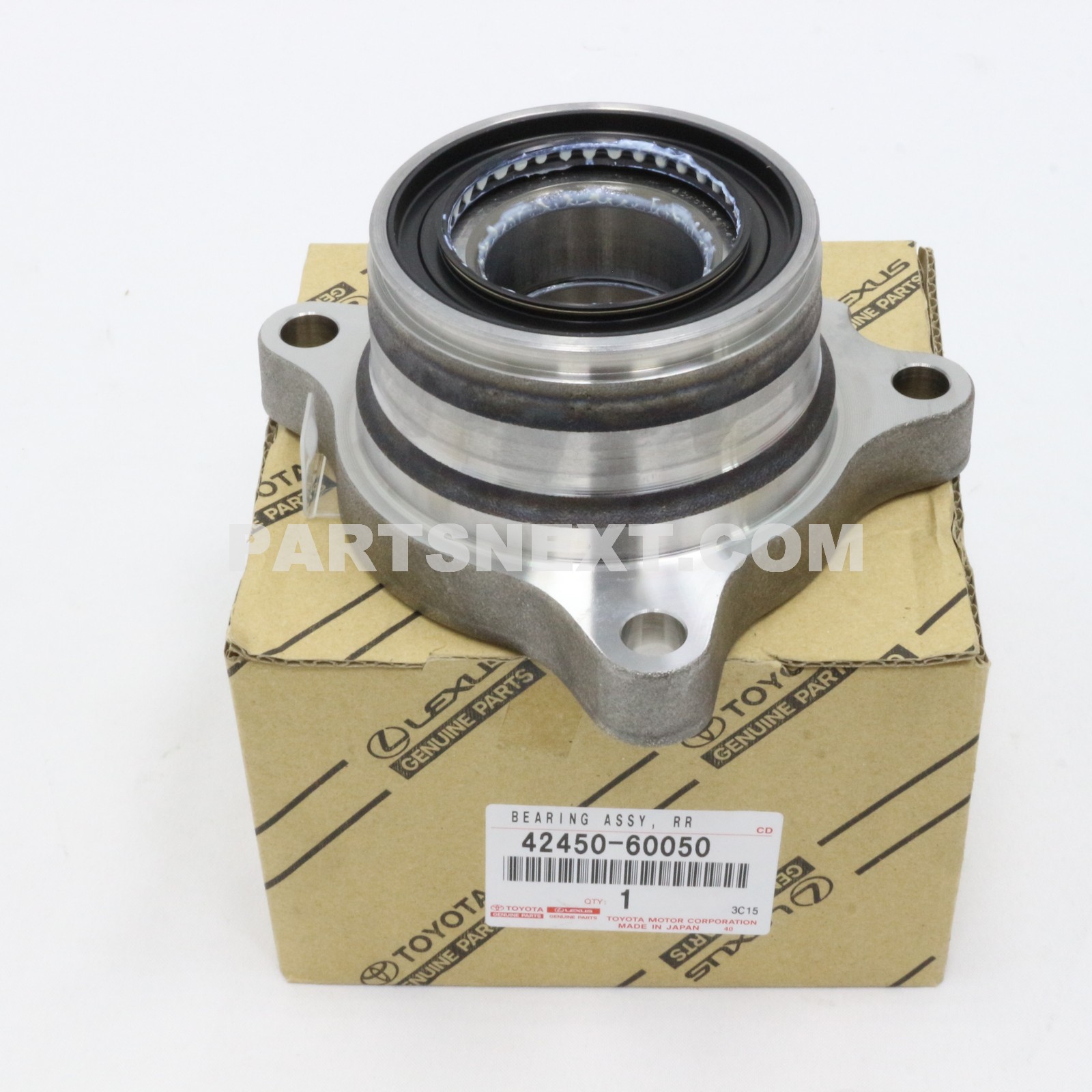 Toyota :: 42450-60050 HUB & BEARING ASSY, REAR AXLE, RH