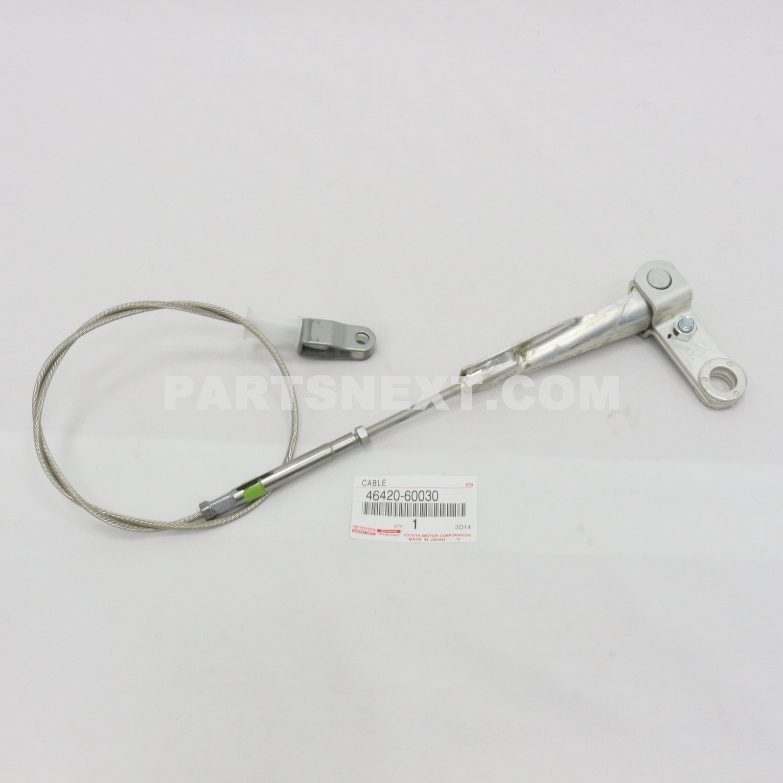 Toyota :: 46420-60030 CABLE ASSY, PARKING BRAKE, NO.2