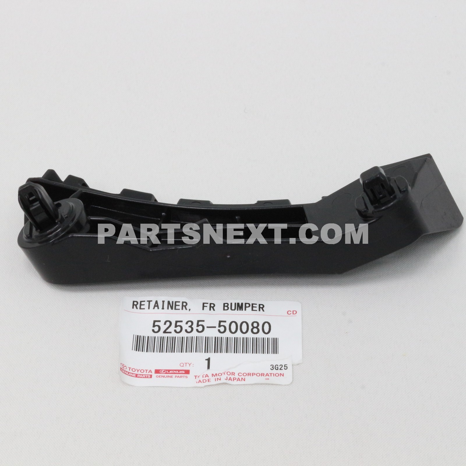 Toyota :: 52535-50080 RETAINER, FRONT BUMPER SIDE, RH