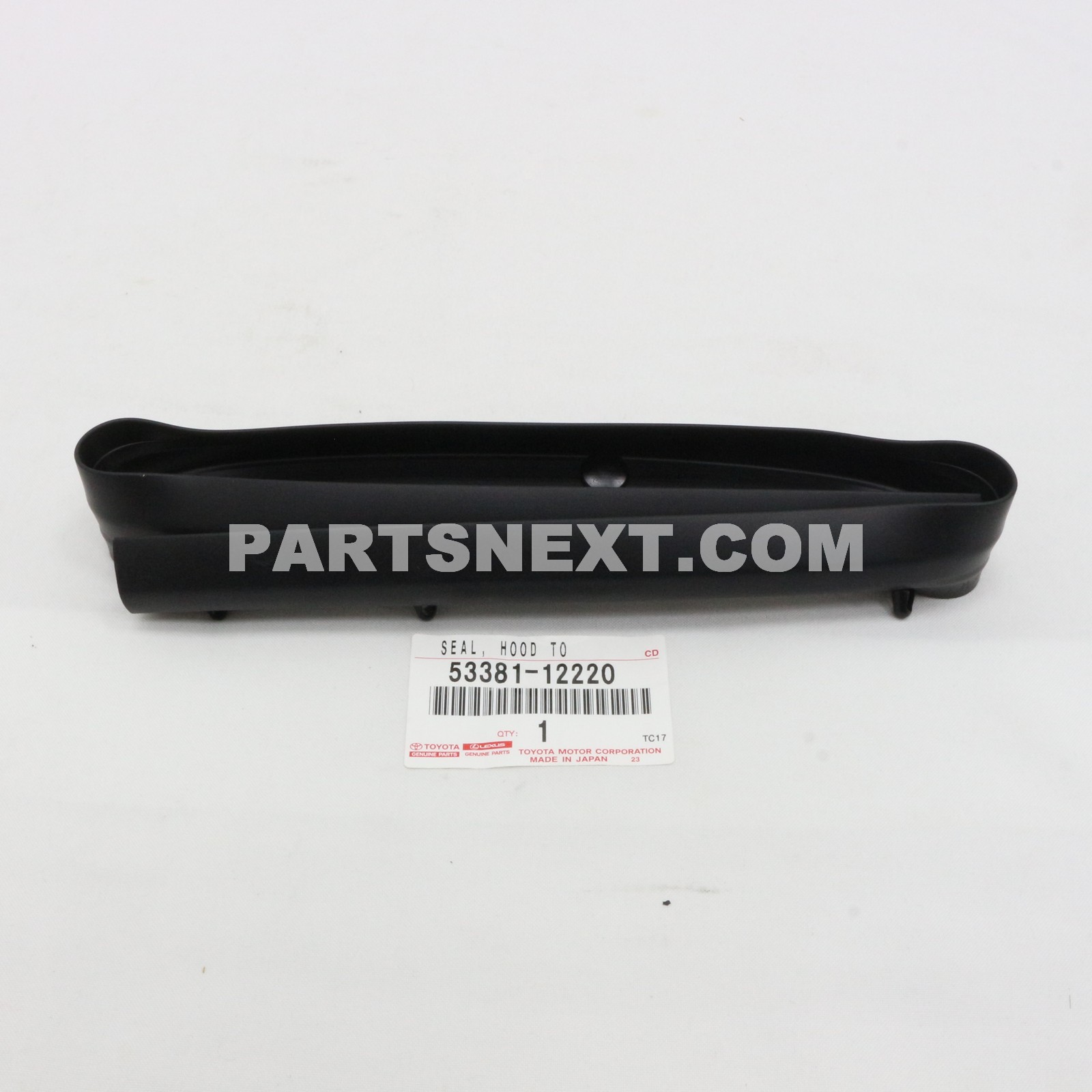 Toyota :: 53381-12220 SEAL, HOOD TO RADIATOR SUPPORT