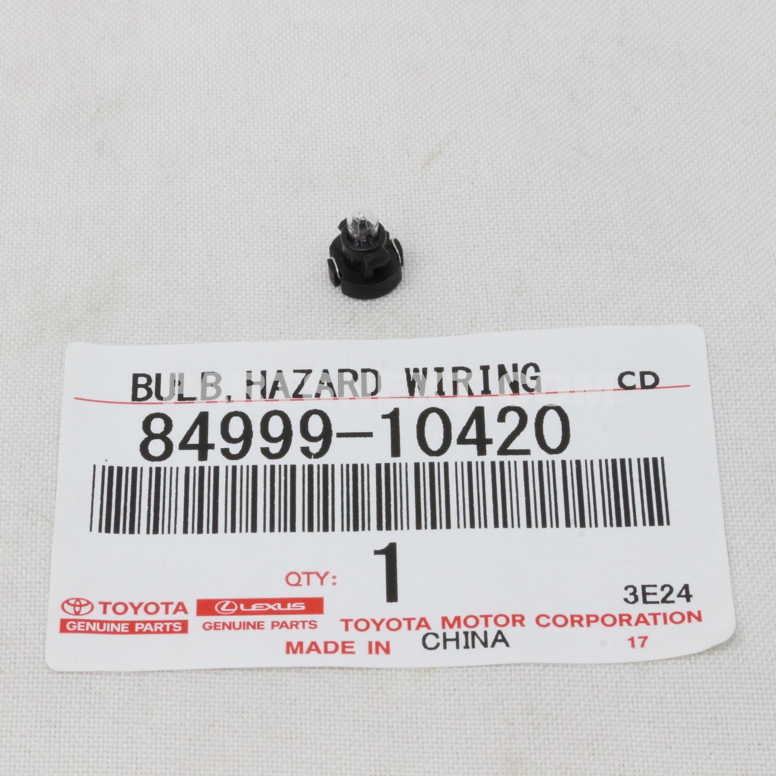 Toyota :: 84999-10420 BULB(FOR PATTERN SELECT SWITCH)