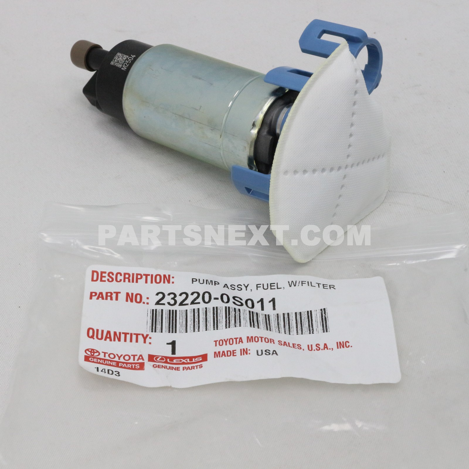 Toyota :: 23220-0S011 PUMP ASSY, FUEL W/FILTER
