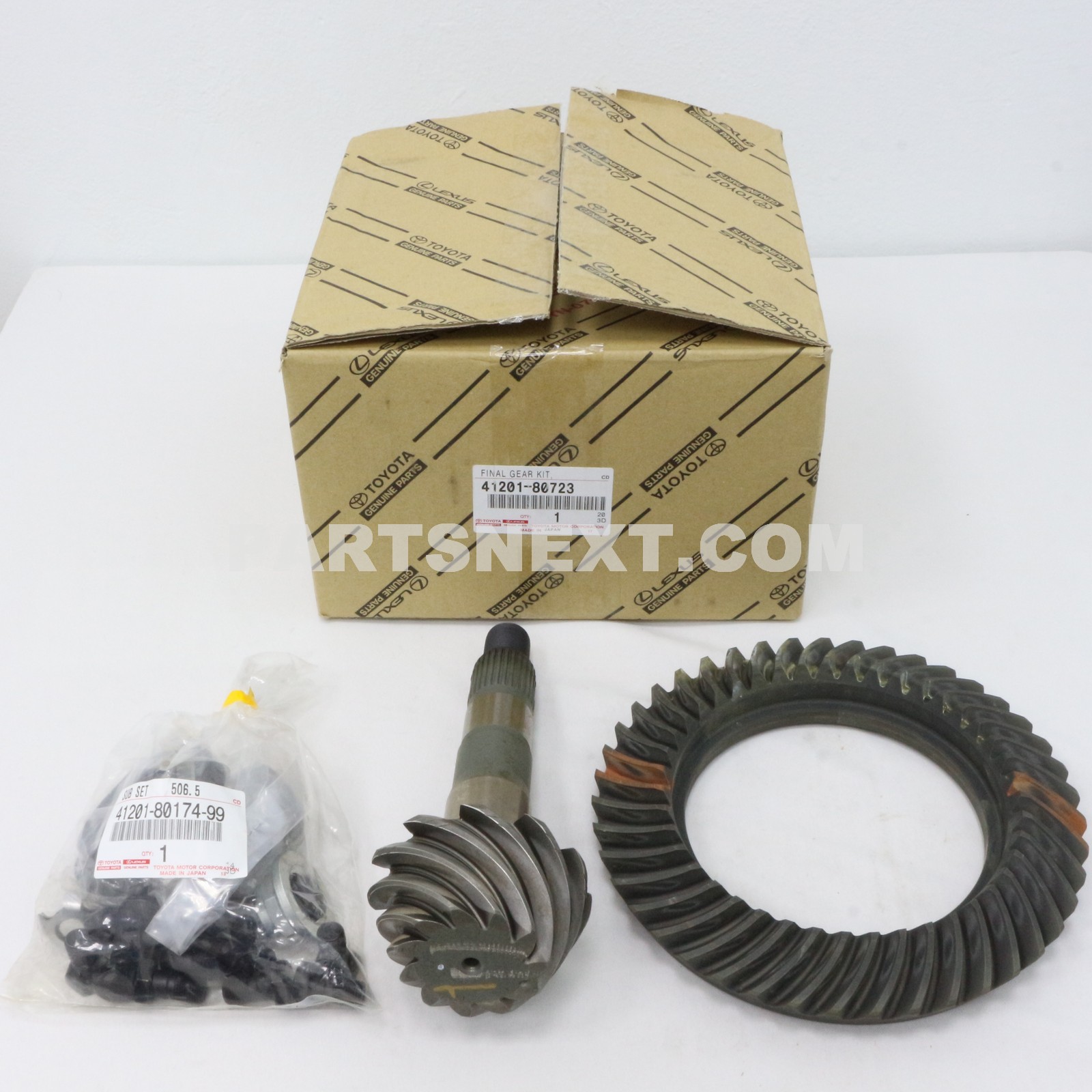 Toyota :: 41201-80723 FINAL GEAR KIT, DIFFERENTIAL, REAR