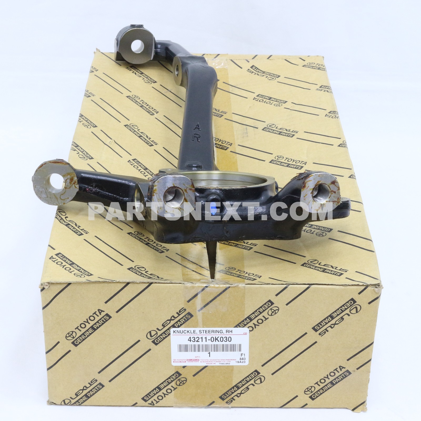 Toyota :: 43211-0K030 KNUCKLE, STEERING, RH