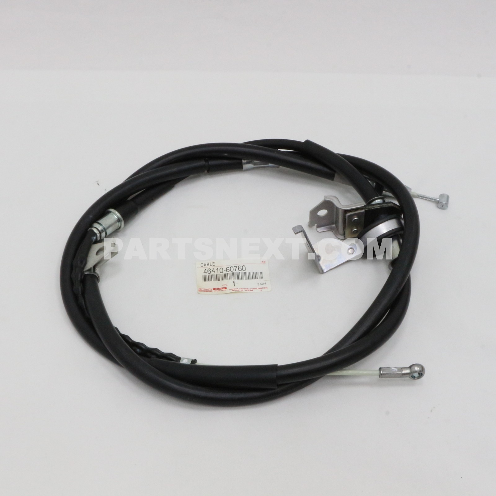 Toyota :: 46410-60760 CABLE ASSY, PARKING BRAKE, NO.1